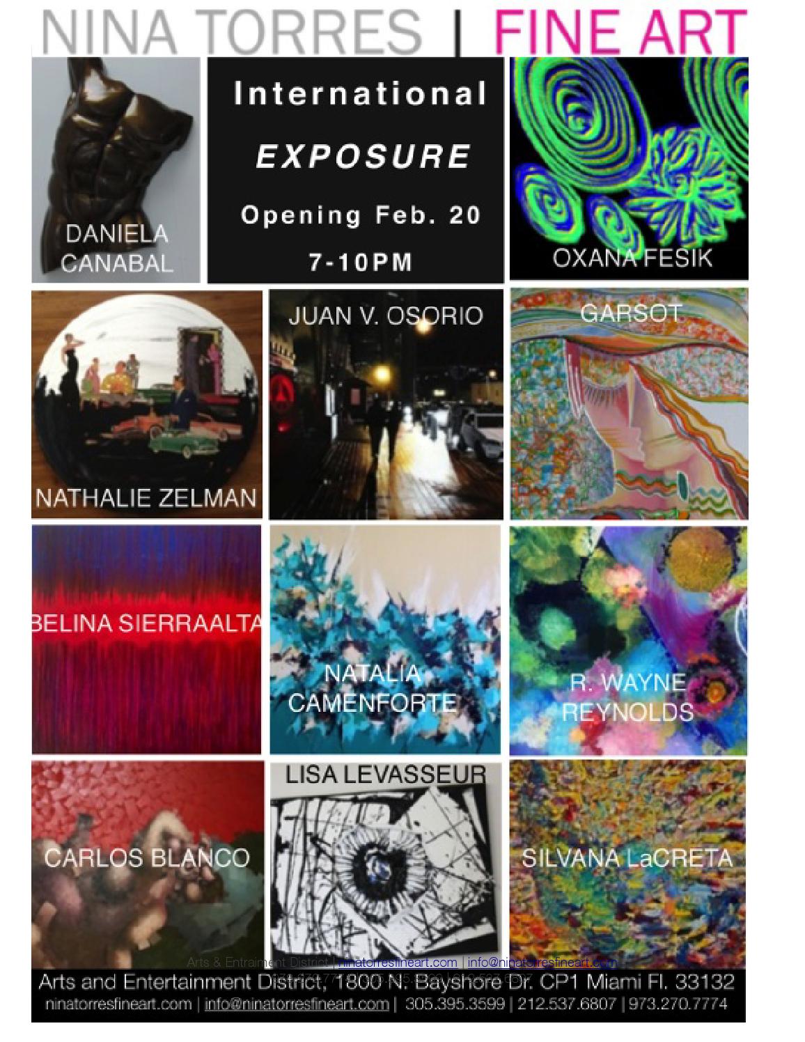 International Exposure at Nina Torres Fine Art February 2015 catalog by ...