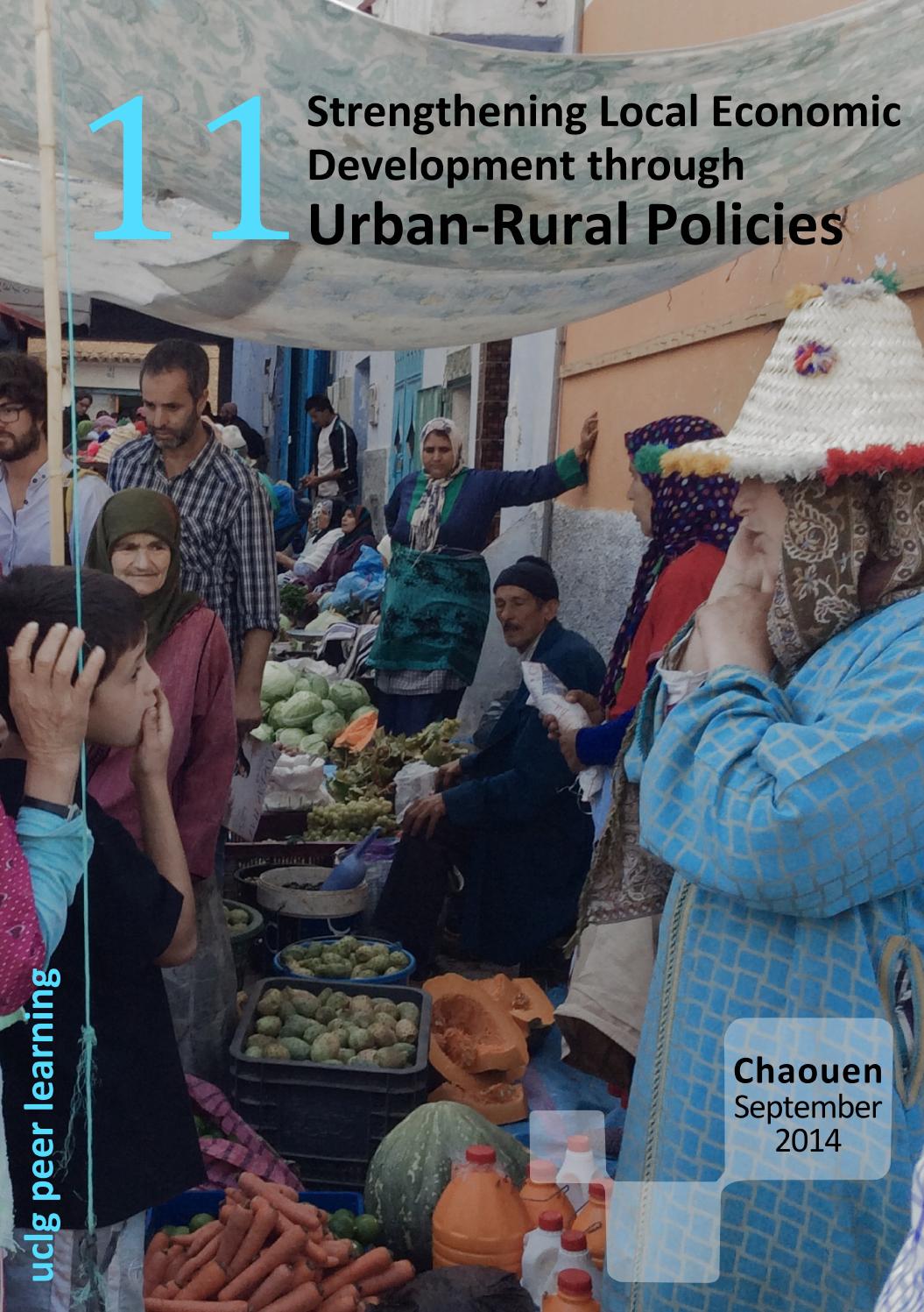A strengthening led through urban rural policies by UCLG CGLU - Issuu