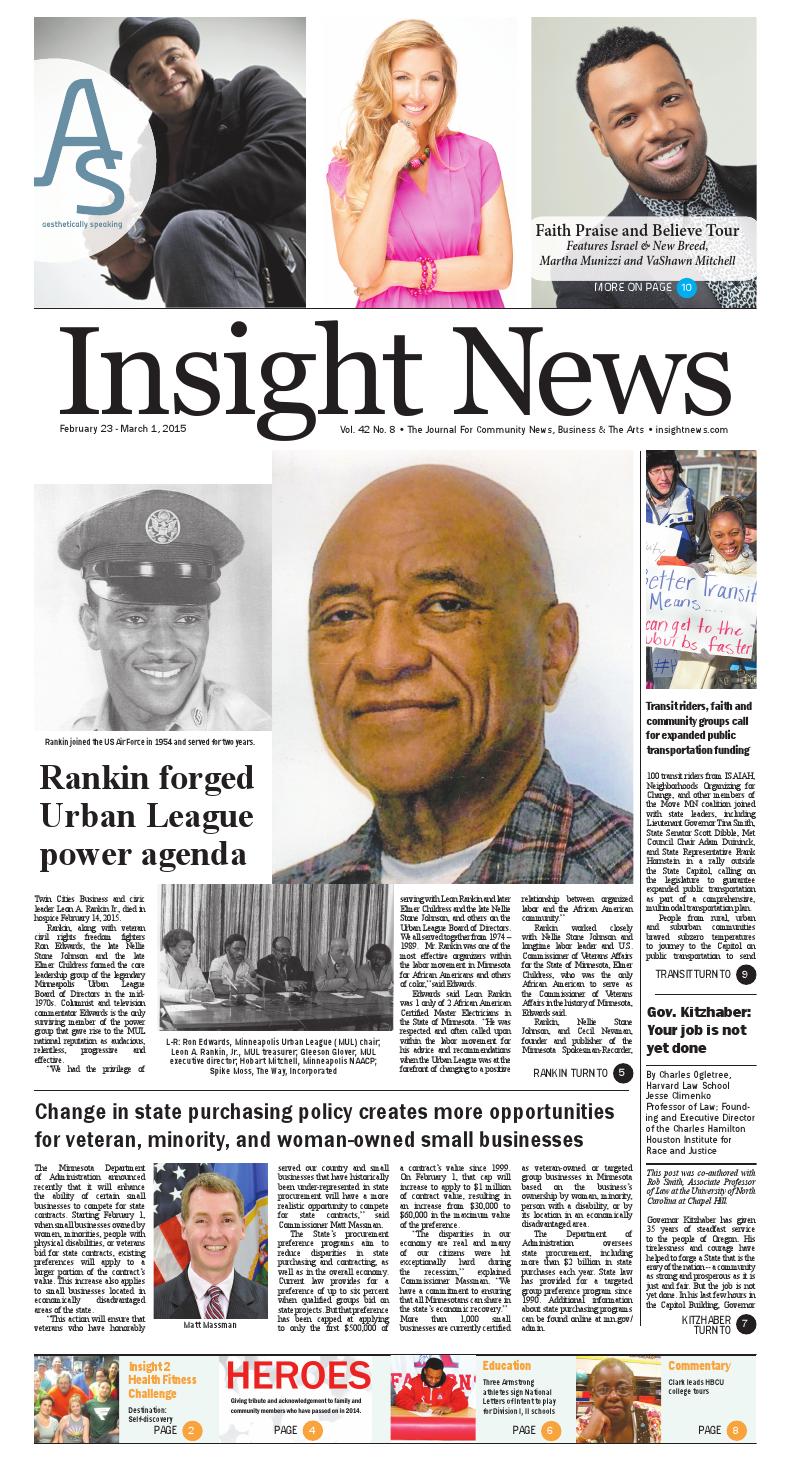Insight News ::: 02.23.15 by Insight News, Inc - Issuu