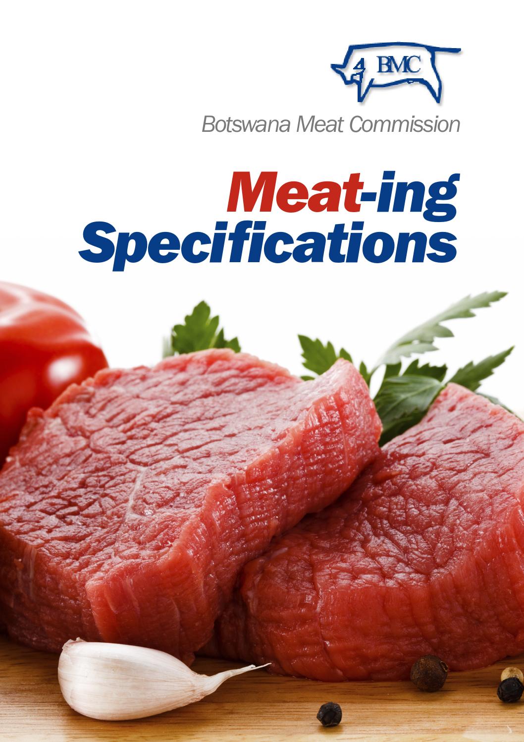 Botswana Meat Commission Brochure - 2013 by FDF World - Issuu