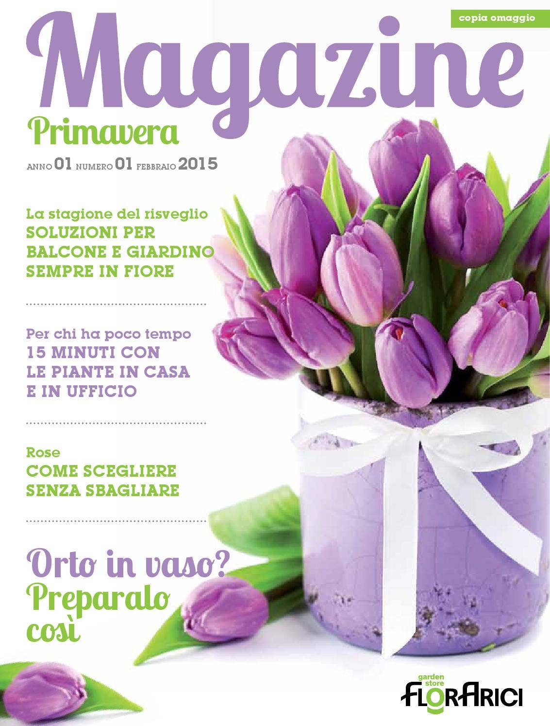 Florarici magazine primavera 2015 by paolo arici - Issuu