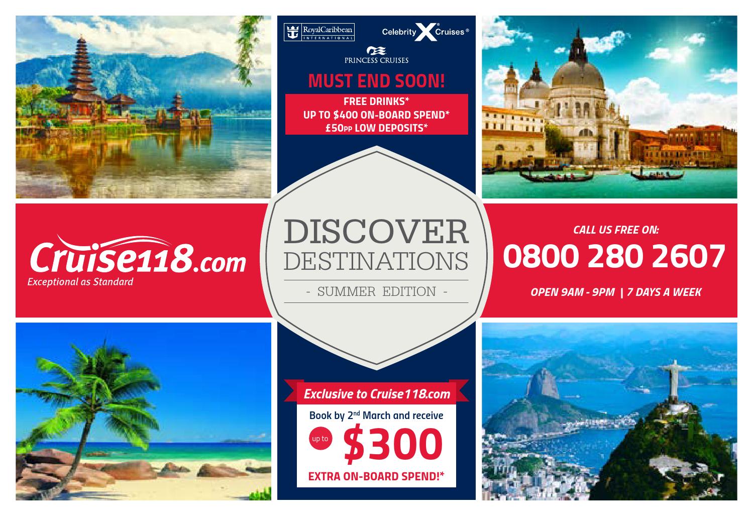 Cruise118.com Discover Destinations - Summer Edition by WTH (UK) Ltd ...