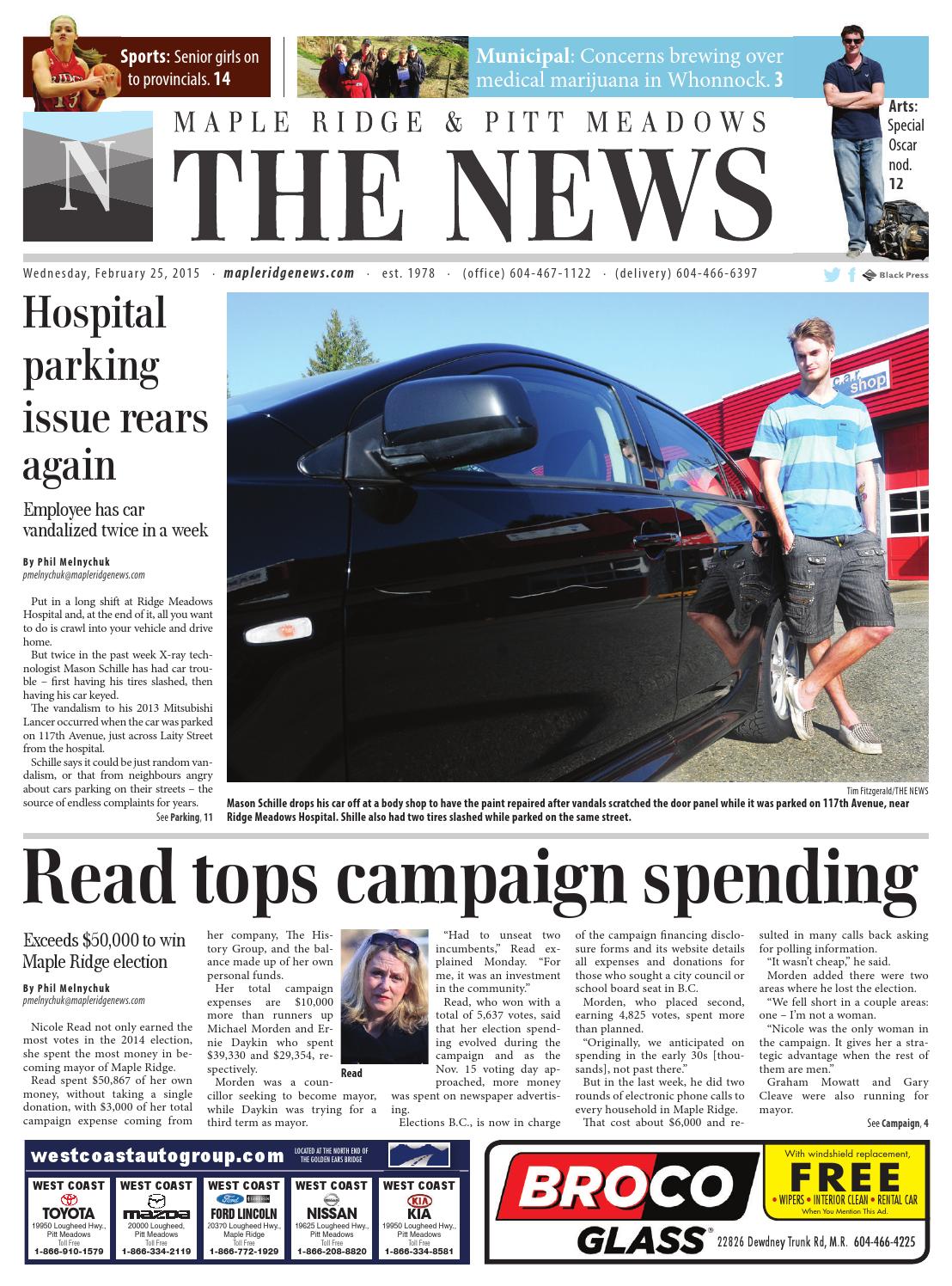 Maple Ridge News, February 25, 2015 by Black Press Media Group - Issuu