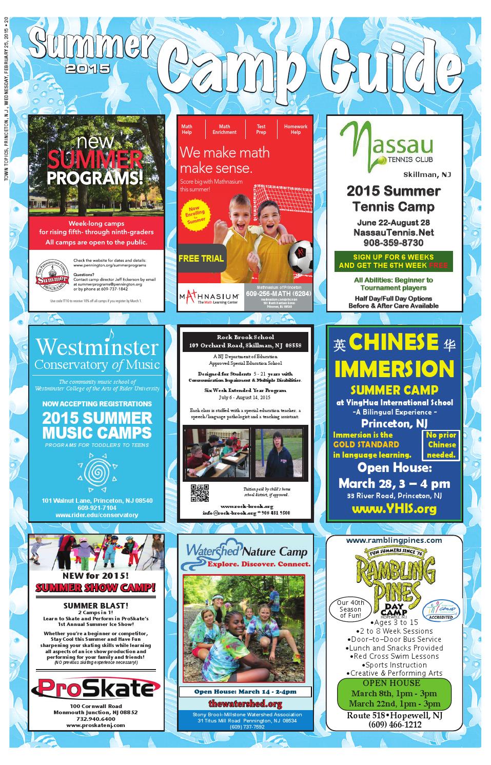 Town Topics Newspaper Summer Camp Guide 2015: Second Edition by ...