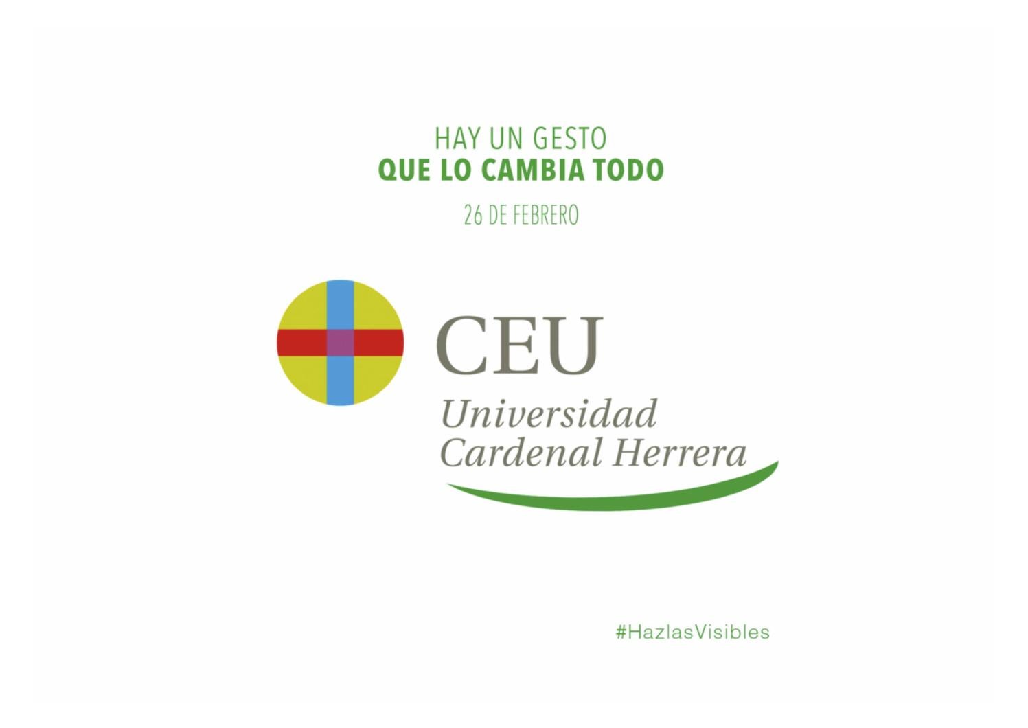 #HazlasVisibles CEU UCH by Universidad CEU Cardenal Herrera - Issuu
