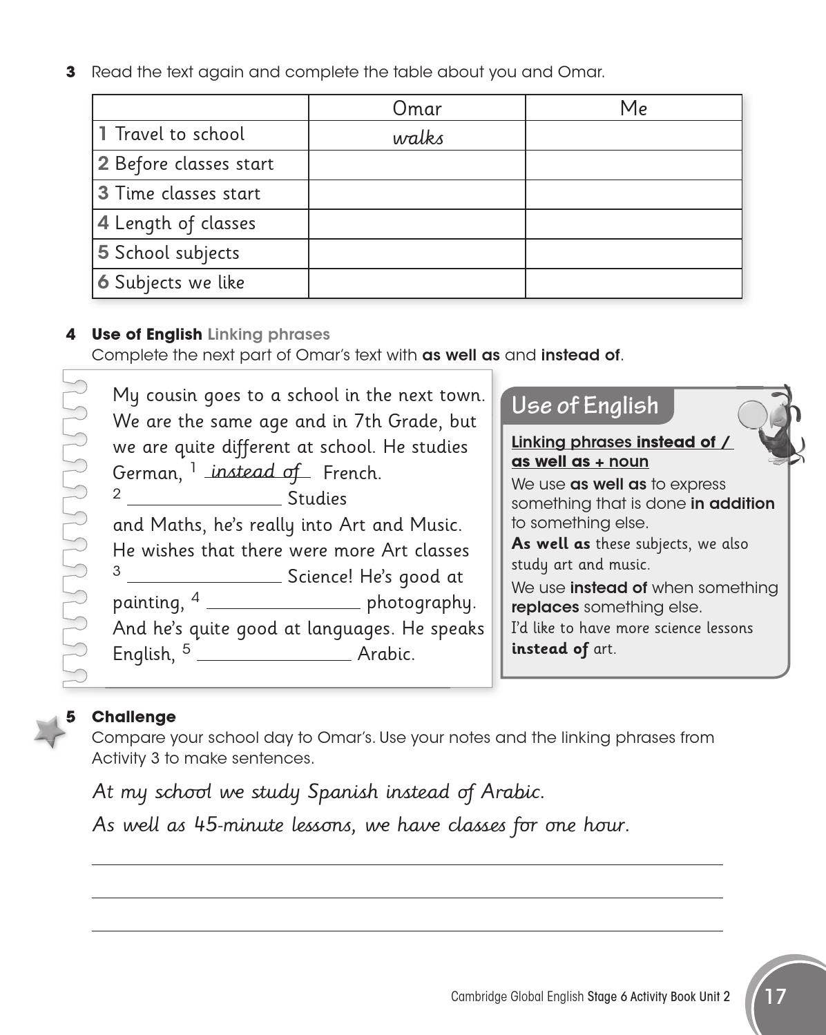Preview Cambridge Global English Activity Book 6 by Cambridge ...