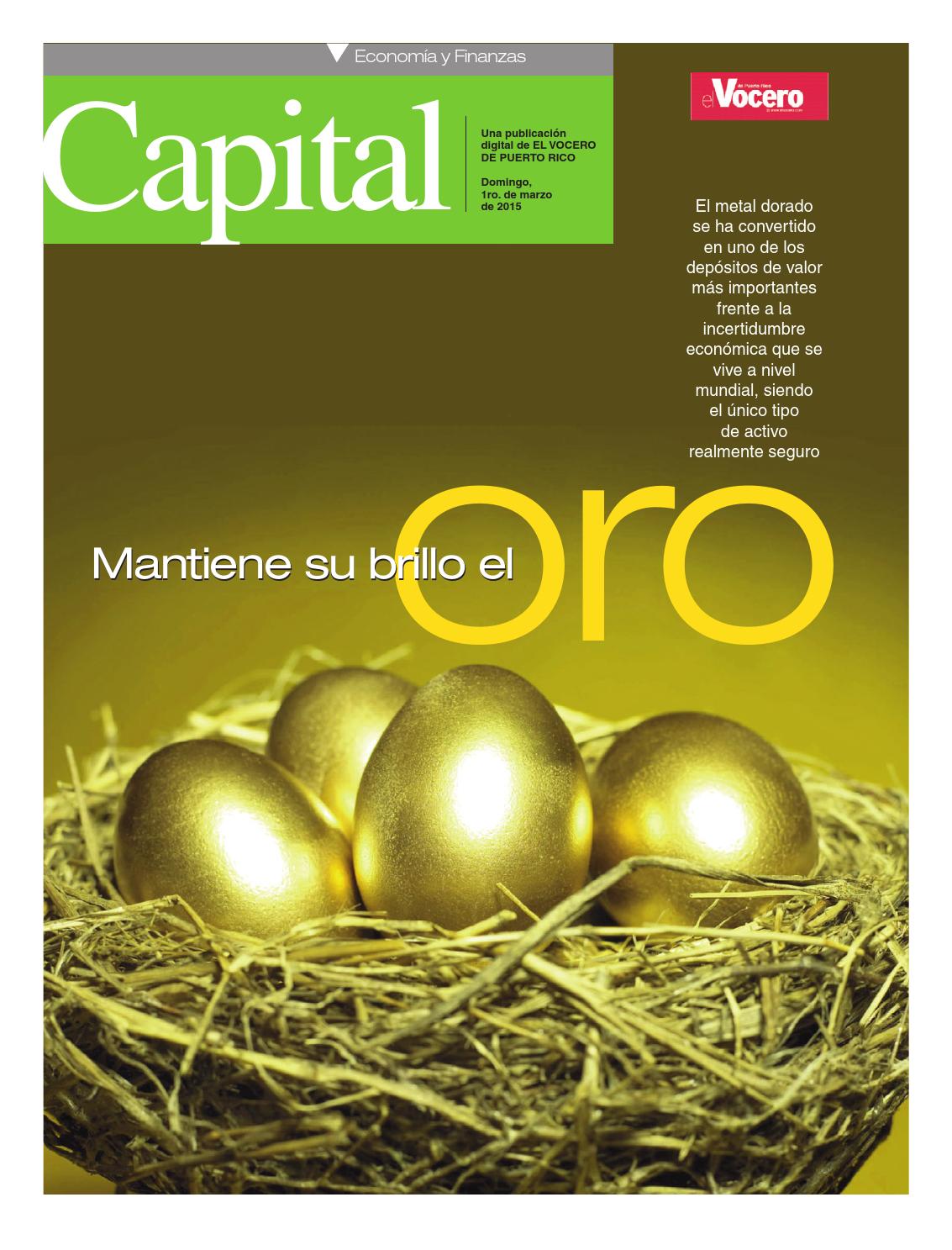 Revista Capital - 1 de marzo de 2015 by El Vocero de Puerto Rico - Issuu