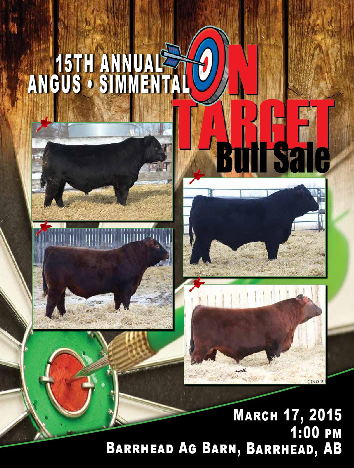 15th Annual On Target Bull Sale by Livestock Media Plus - Issuu