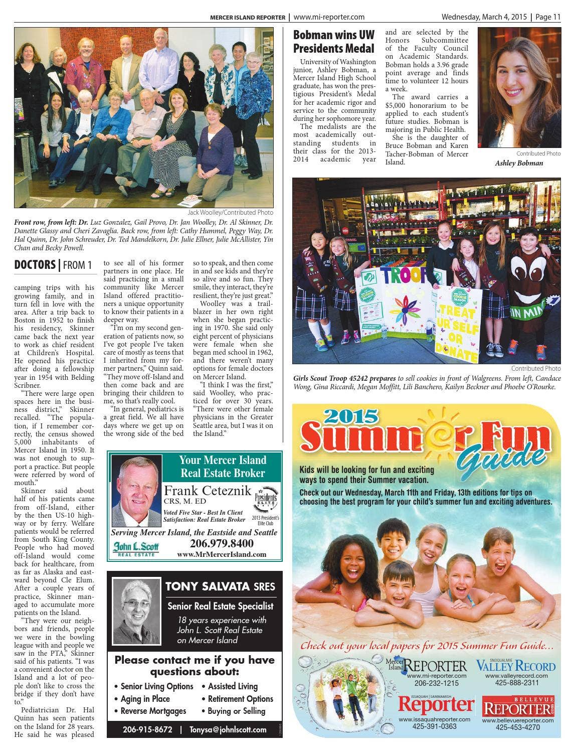 Mercer Island Reporter, March 04, 2015 by Sound Publishing - Issuu