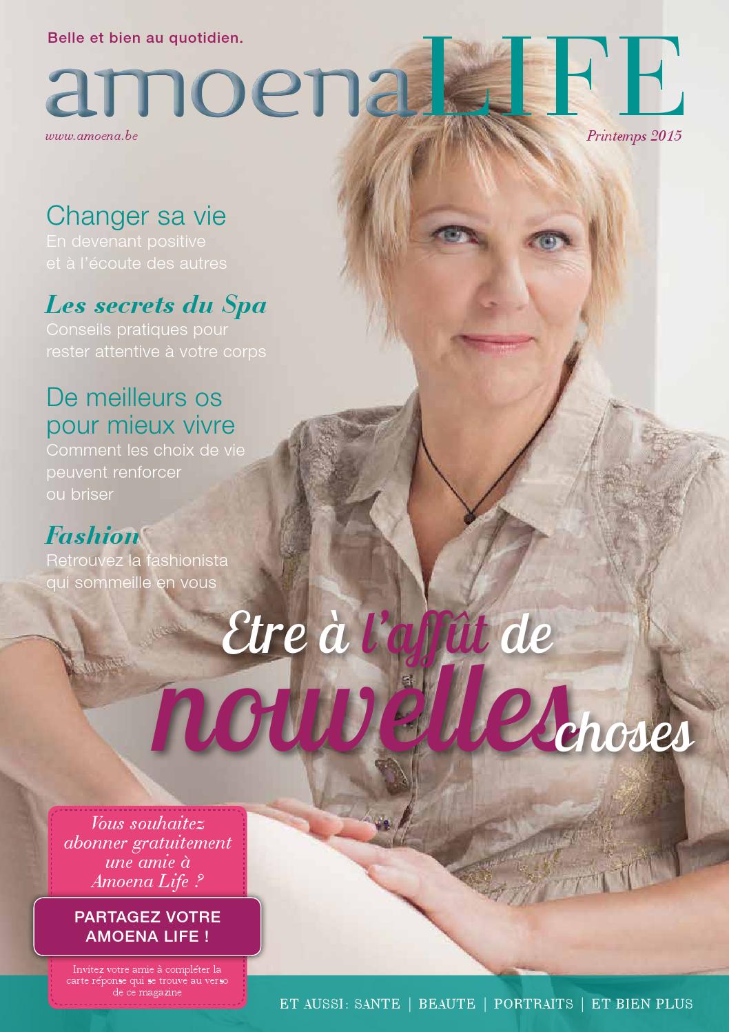 Amoena Life Printemps 2015 BEFR by Amoena - Issuu