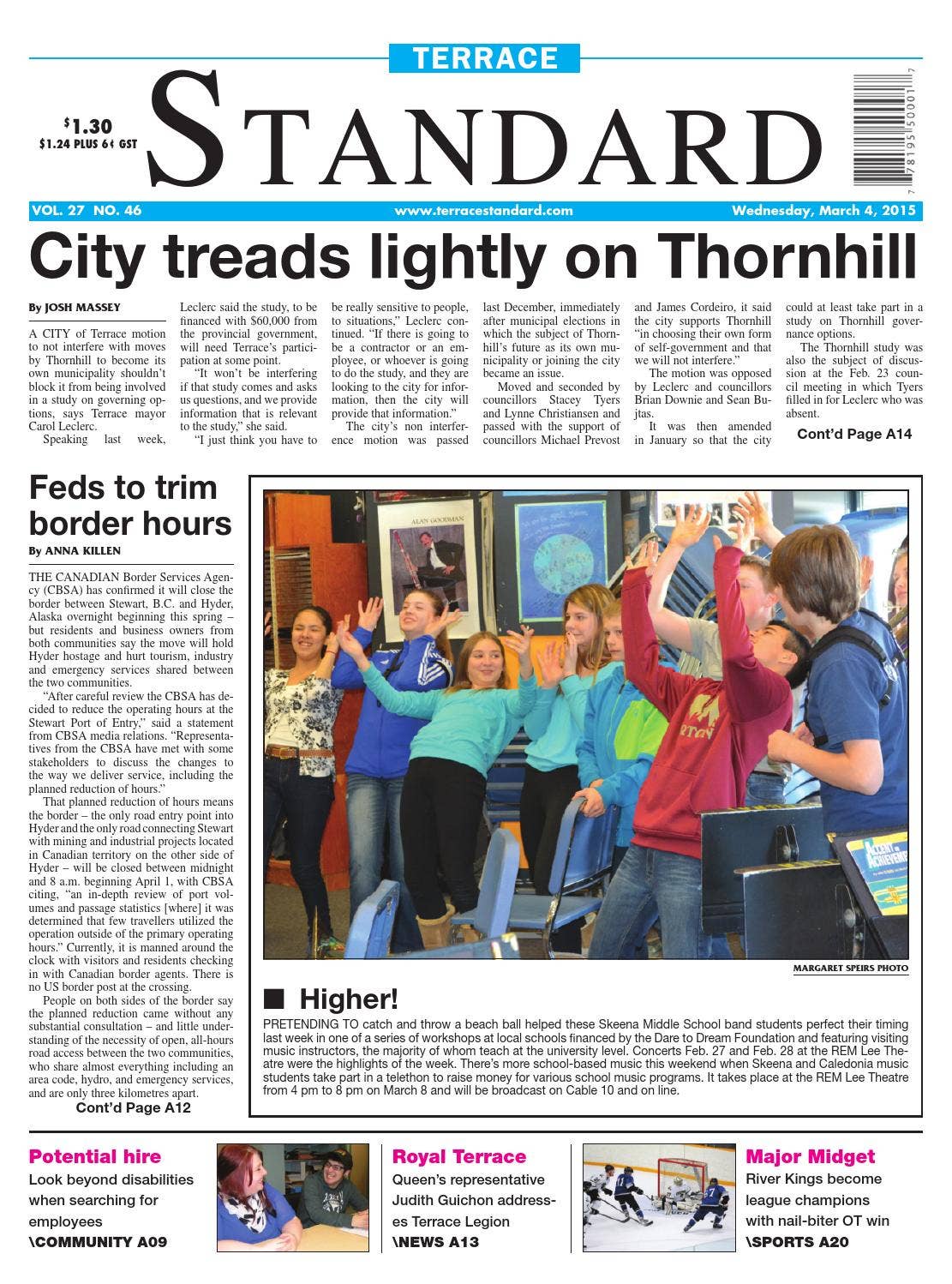 Terrace Standard, March 04, 2015 by Black Press Media Group - Issuu