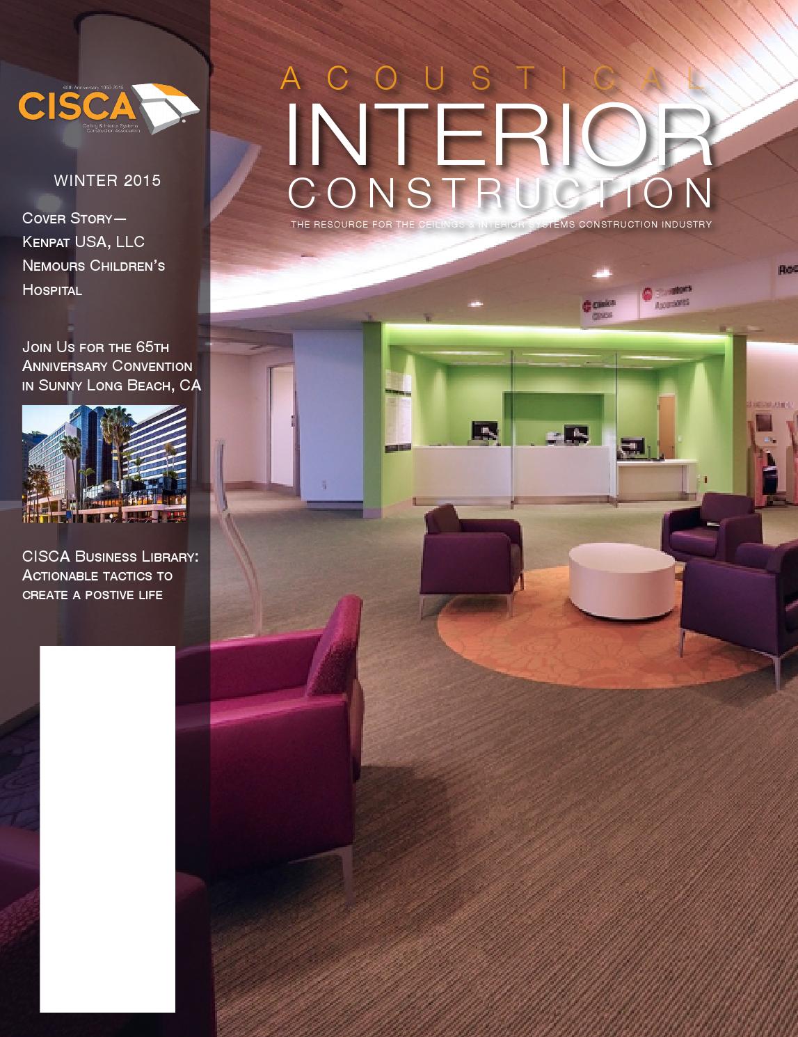 Acoustical Interior Construction magazine by Association Publishing ...