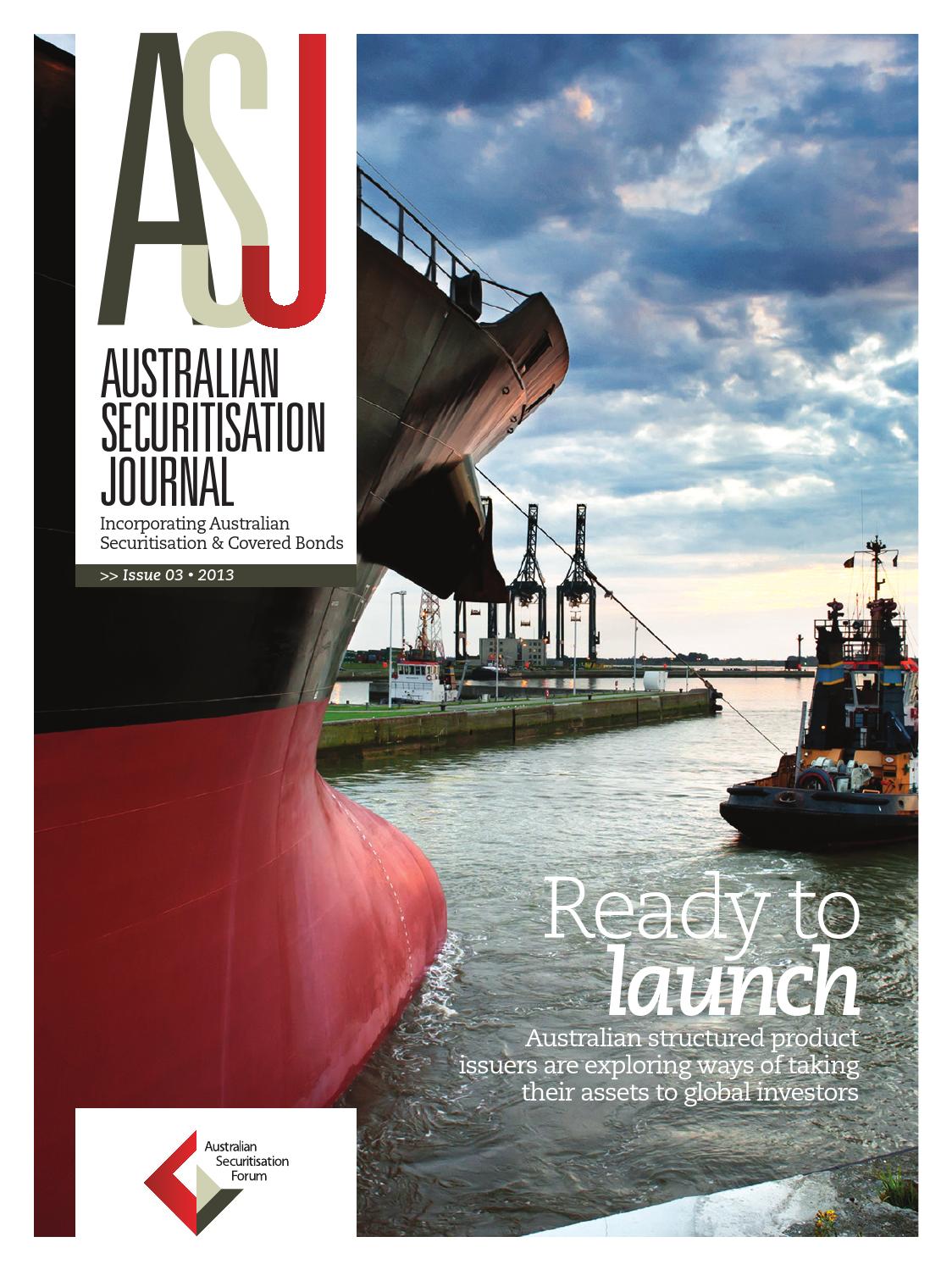 ASJ Issue 3 (November 2012) by Australian Securitisation Forum ASJ - Issuu