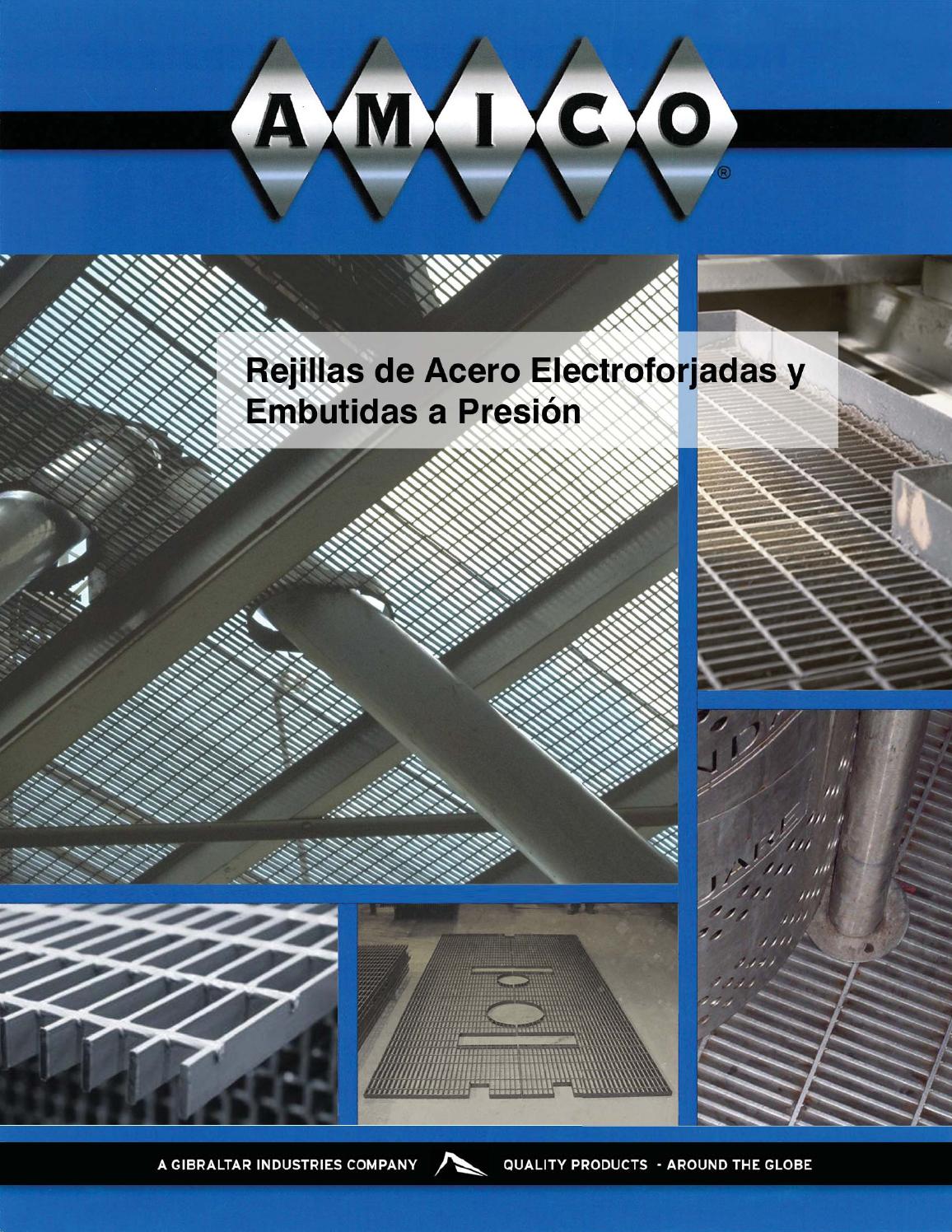 2015 spanish bar grating catalog by AMICO - Issuu