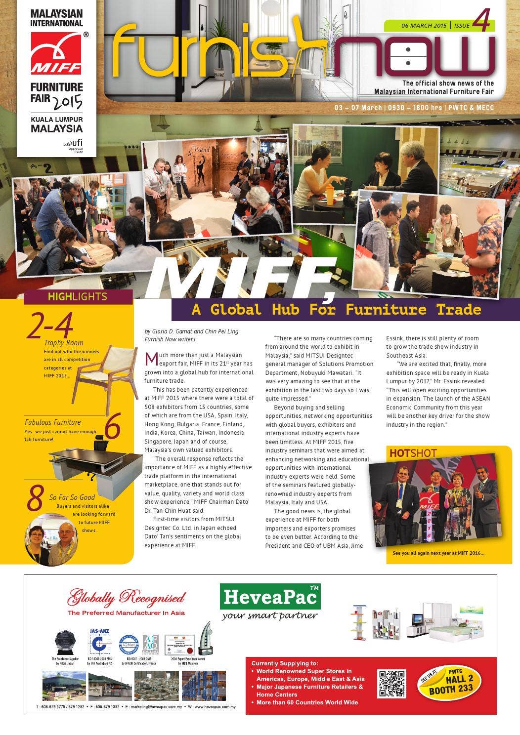 Furnish Now 2015 show news - Day 4 by Media MICE - Issuu