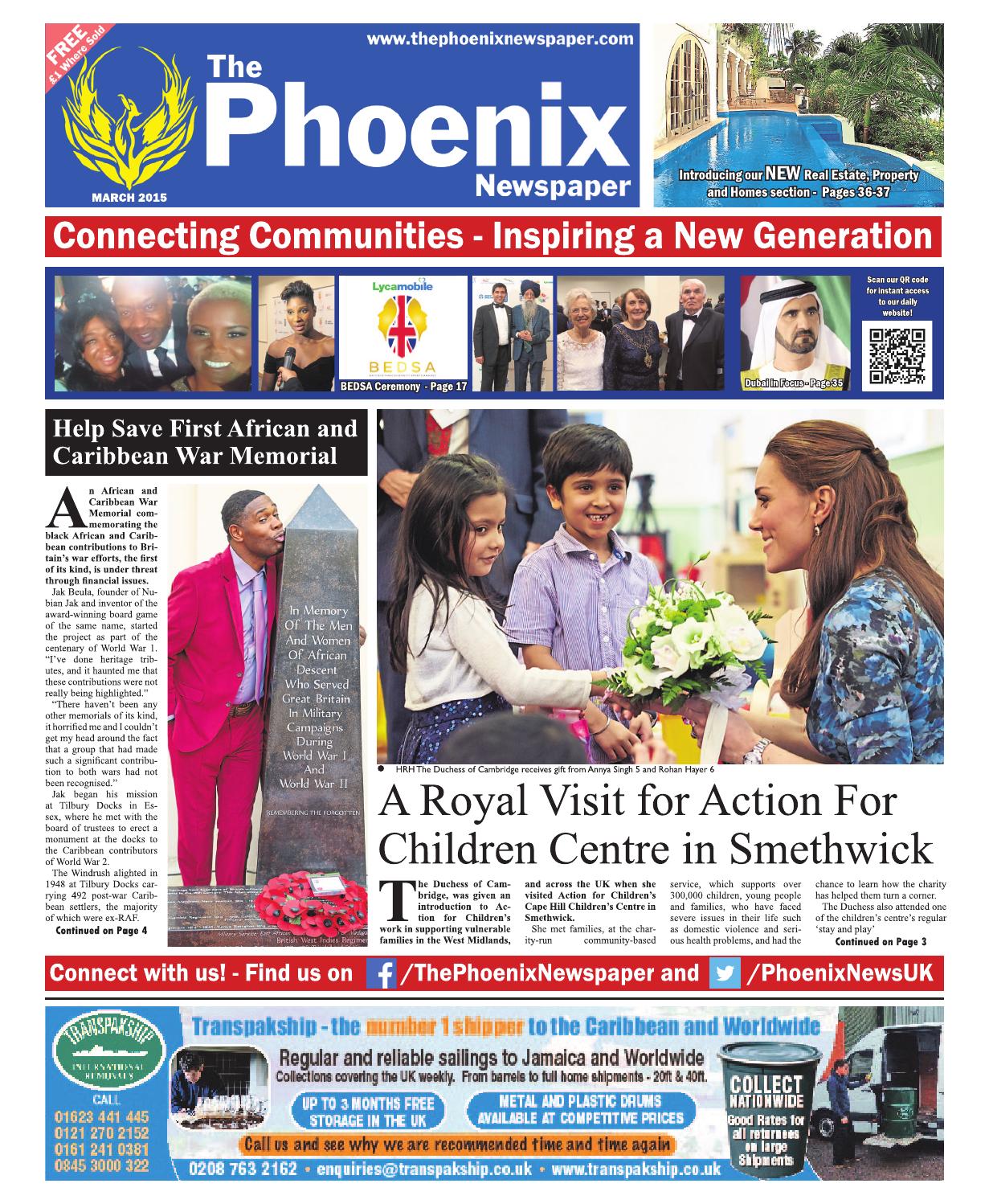 The Phoenix Newspaper - March 2015 by The Phoenix Newspaper - Issuu