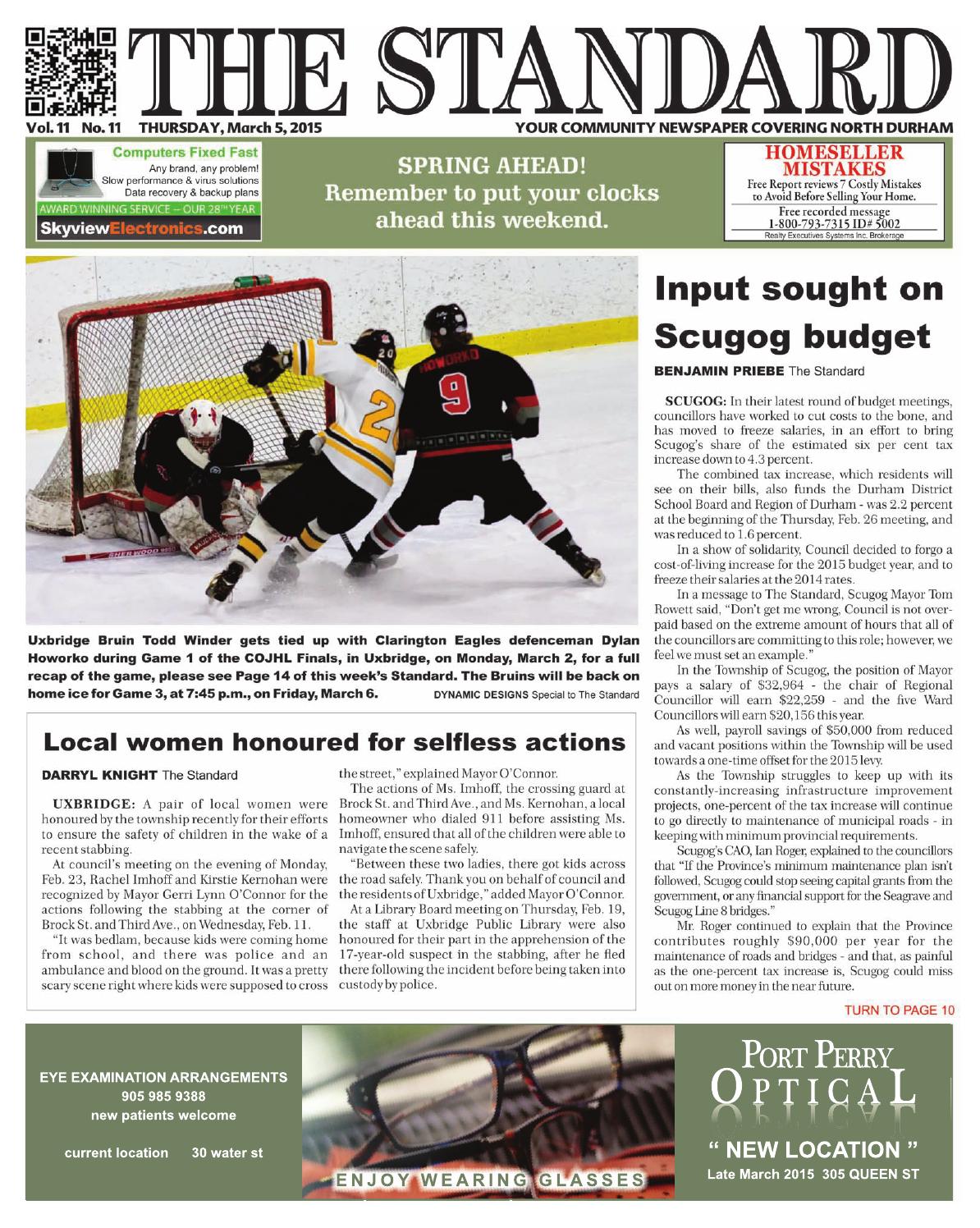 The Standard March 5th, 2015 by The Standard Newspaper - Issuu