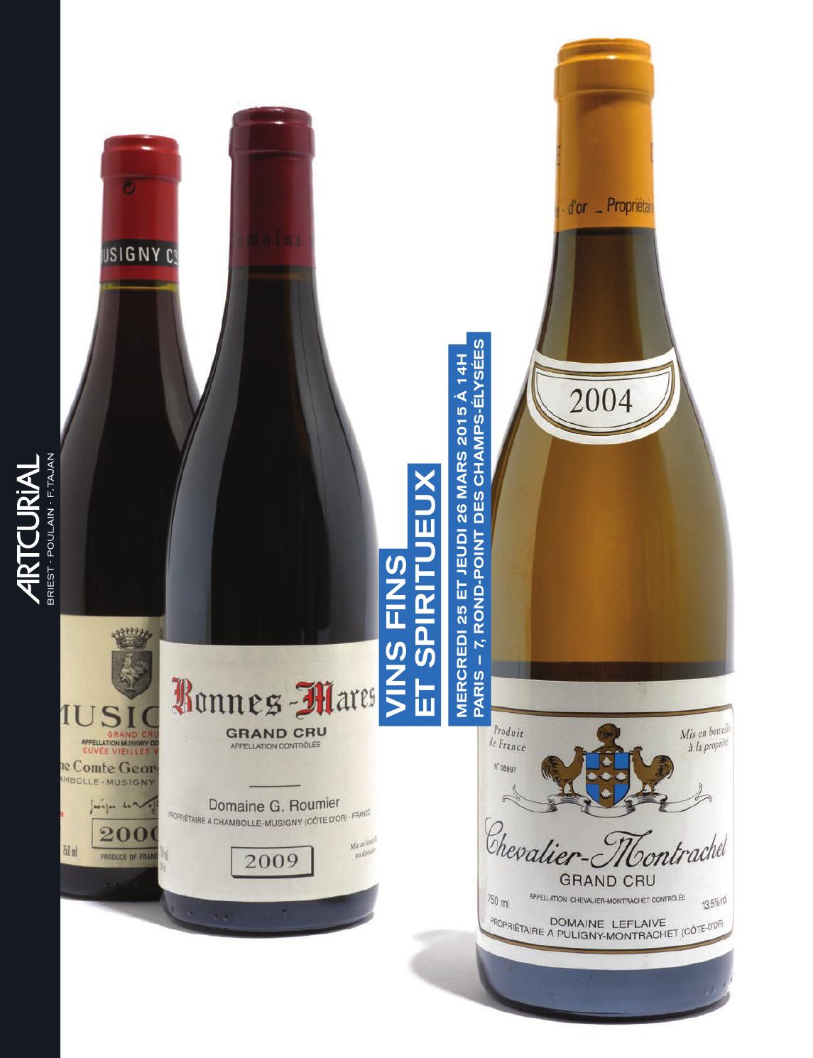 Vins fins et Spiritueux by Artcurial - Issuu