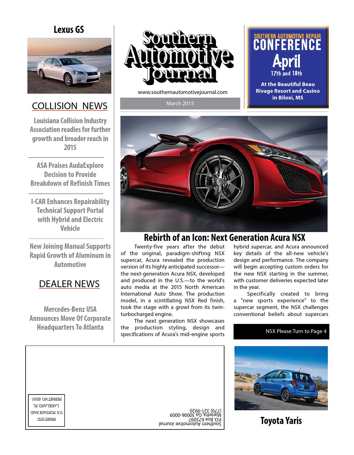 Southern Automotive Journal March 2015 by Southern Automotive Journal ...