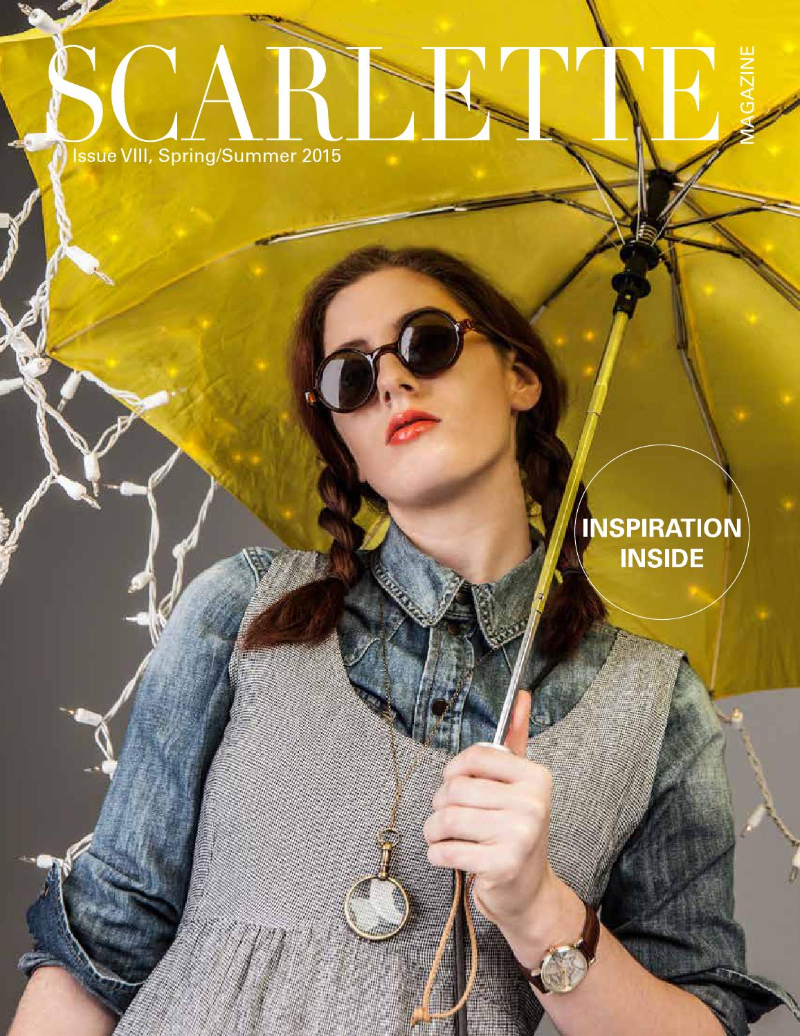 Scarlette Magazine Spring/Summer 2015 by Scarlette Magazine - Issuu