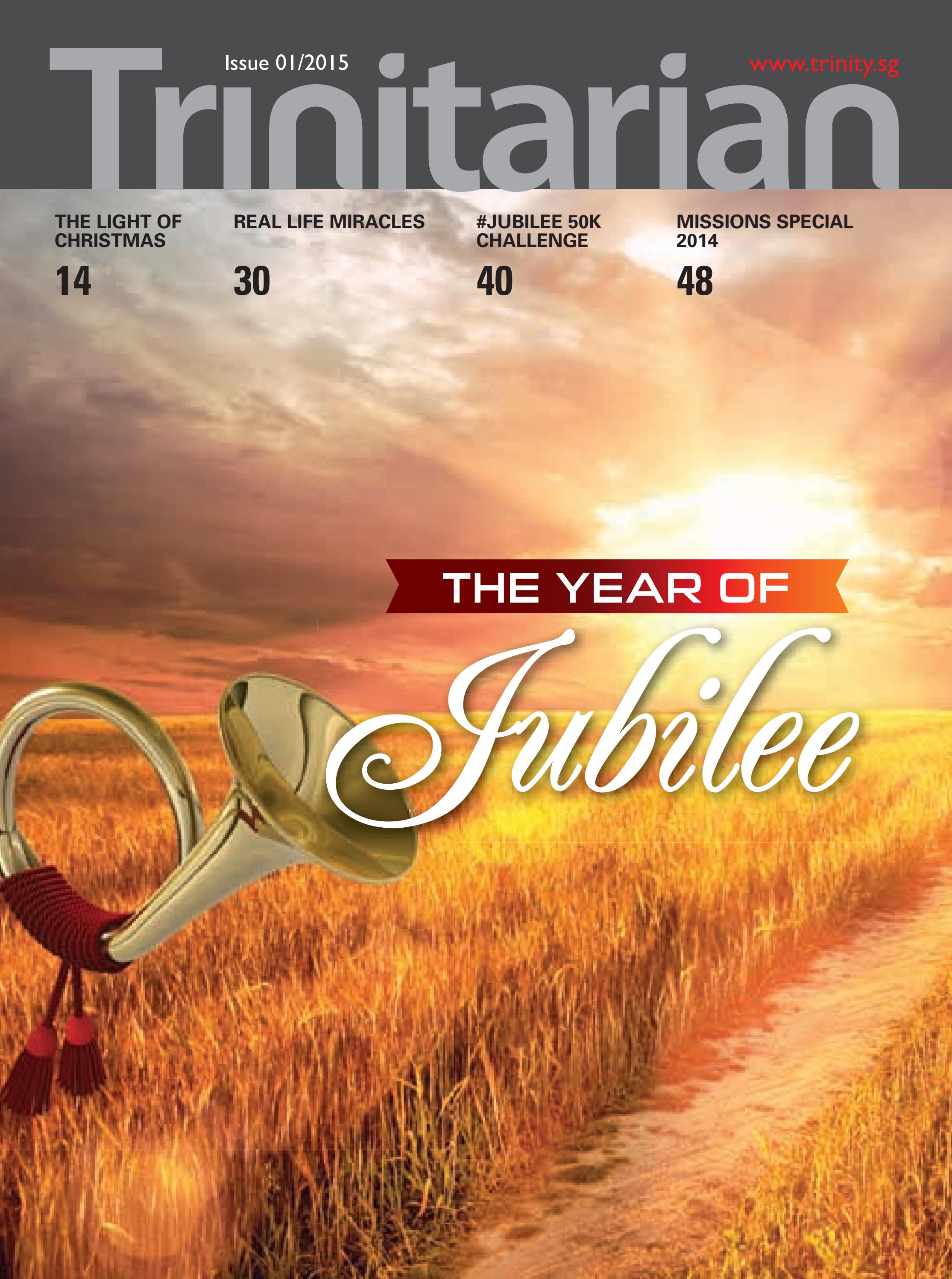 Trinitarian Magazine Issue 1/2015 by Trinity Christian Centre - Issuu