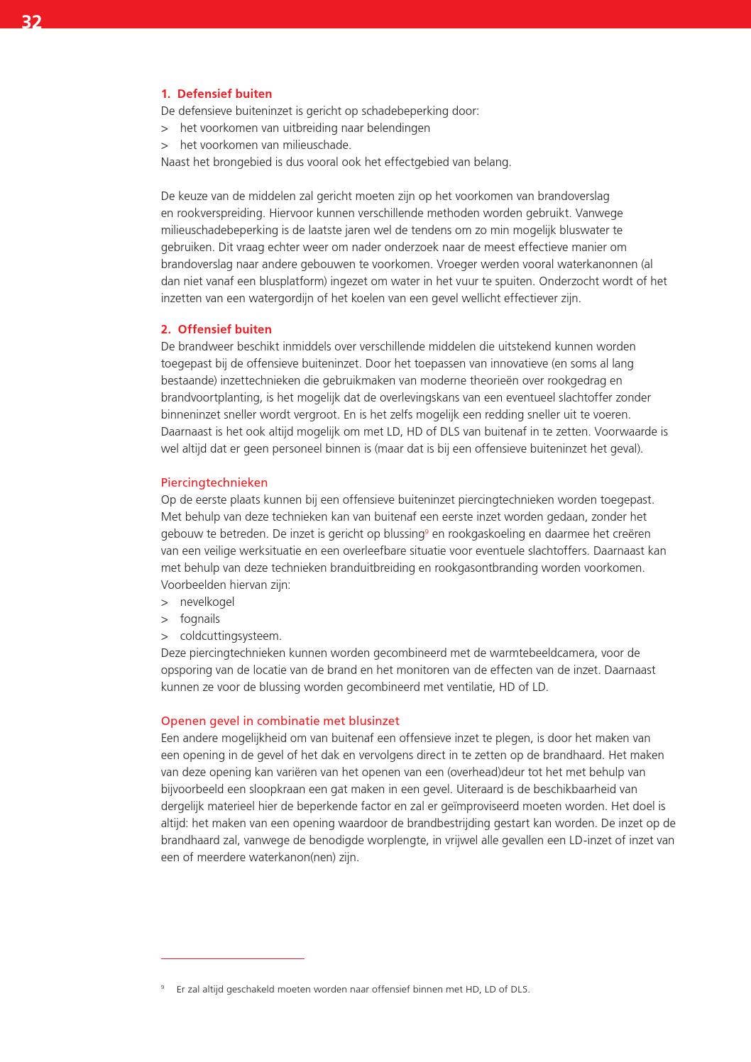 Kwadrantenmodel gebouwbrandbestrijding by Brandweer Nederland - Issuu