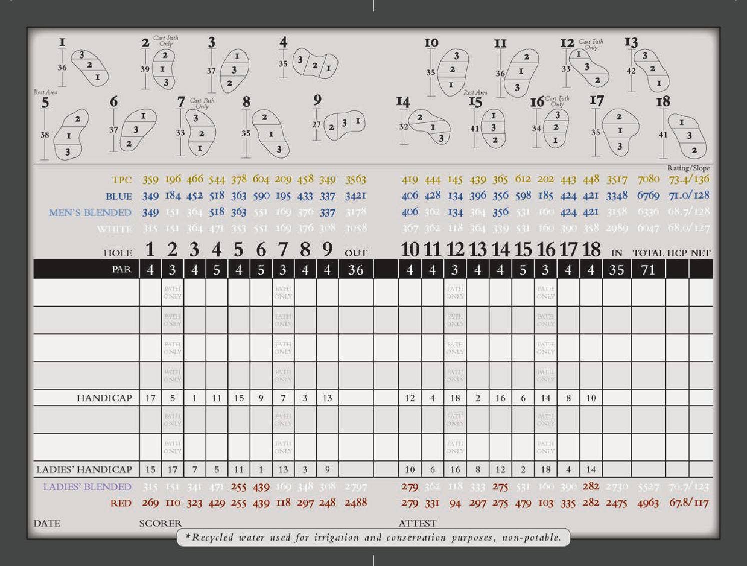 TPC Las Vegas Scorecard by TPCNetwork - Issuu