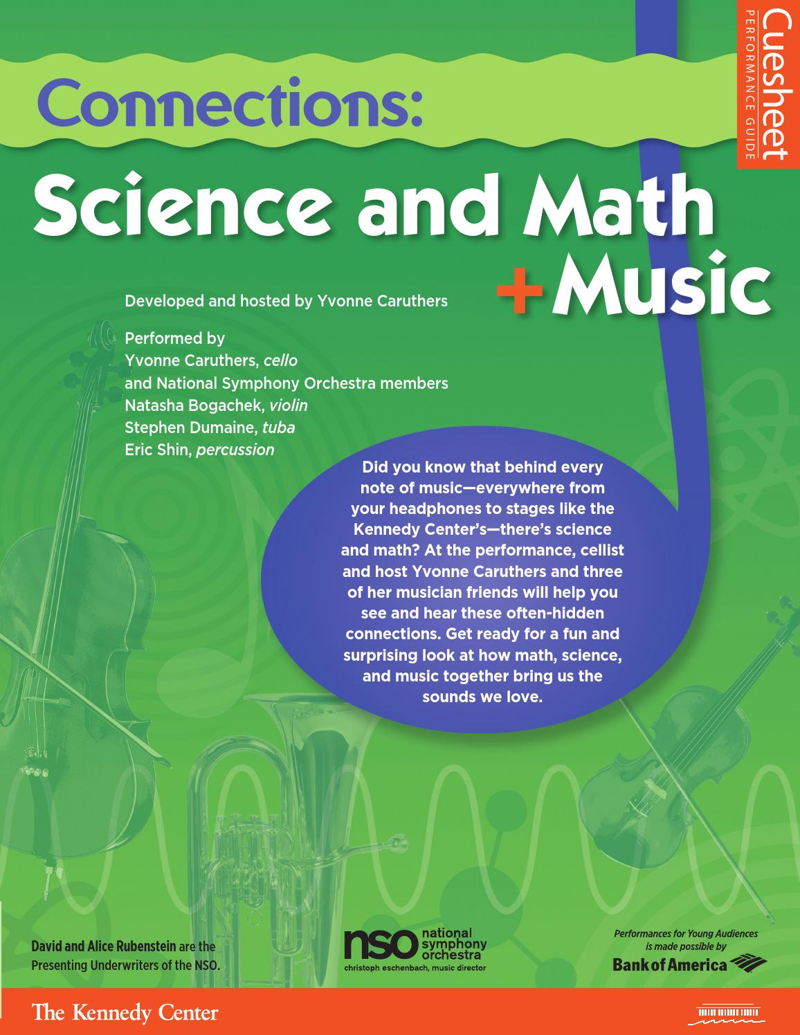 Connections: Science & Math + Music by Kennedy Center Education Digital ...