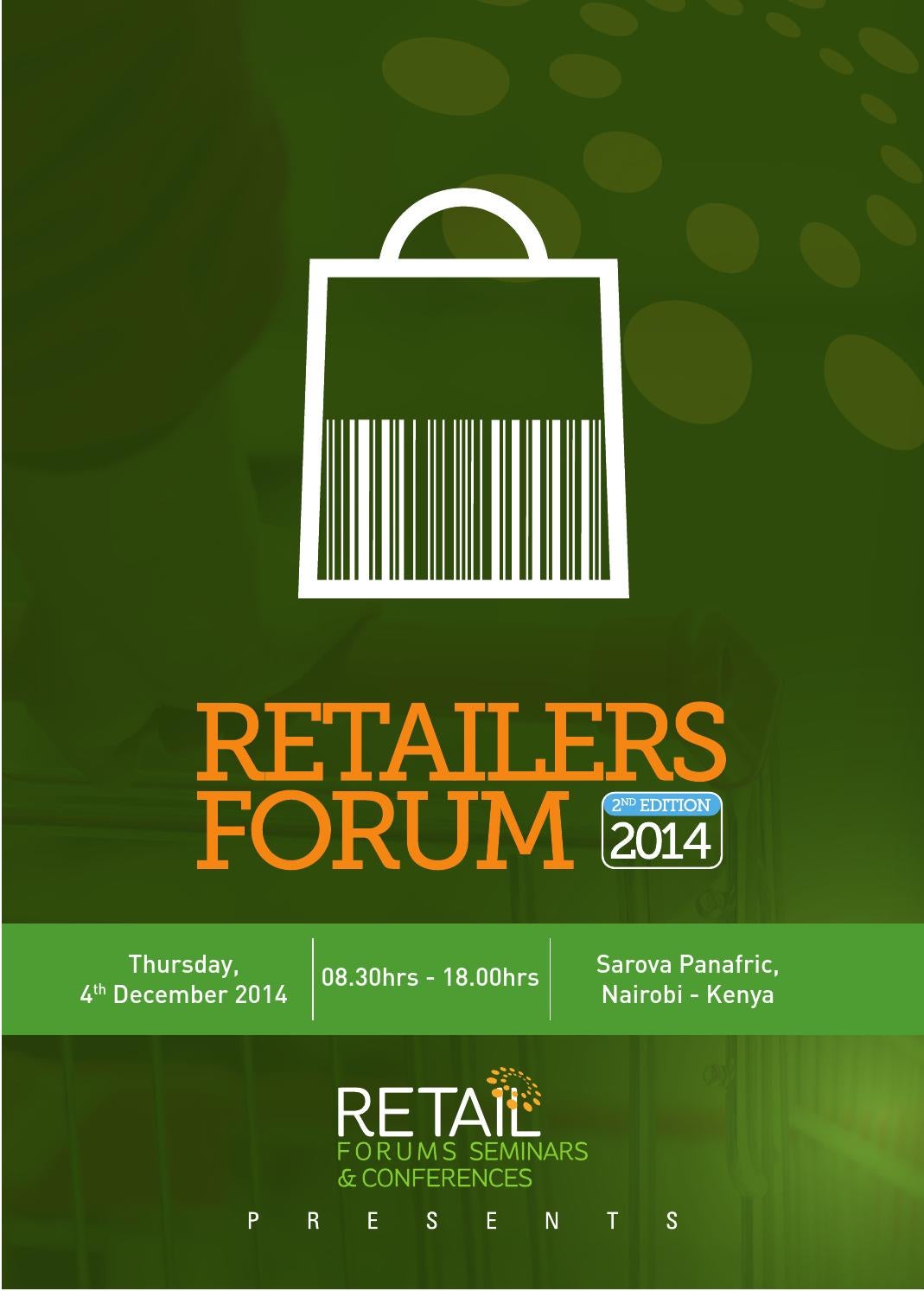 Retailers forum booklet 2014 by INSIGHT PUBLICATIONS - Issuu
