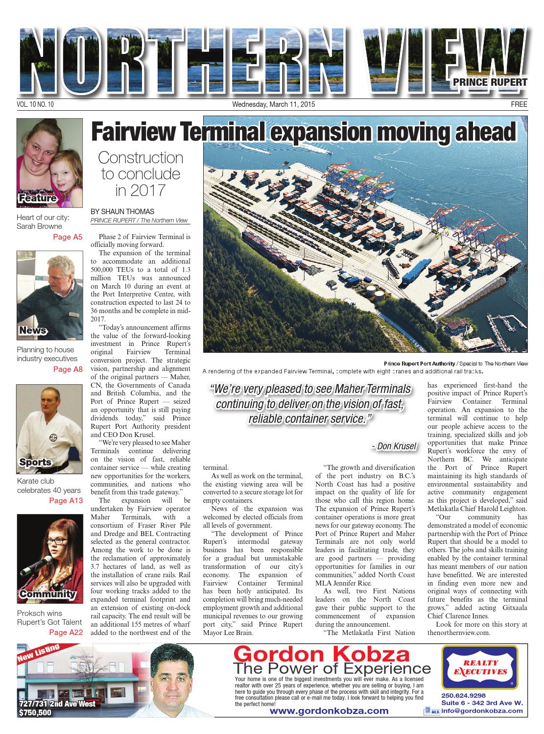 The Northern View, March 11, 2015 by Black Press Media Group - Issuu