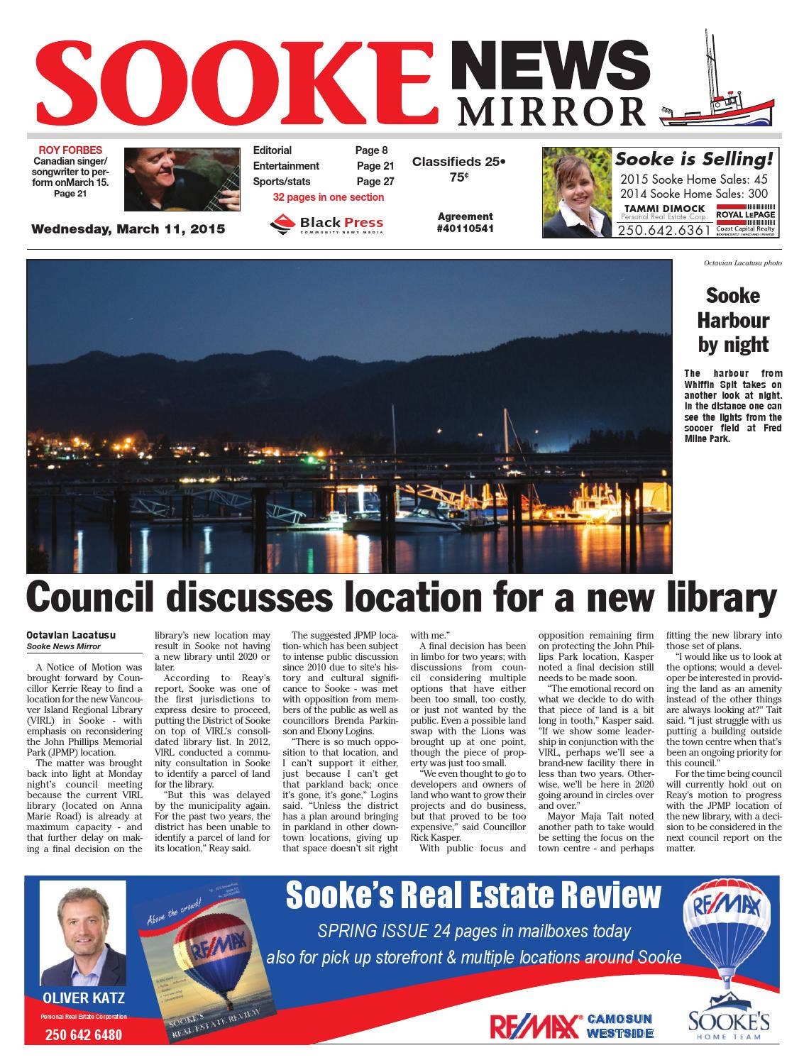 Sooke News Mirror, March 11, 2015 by Black Press Media Group - Issuu