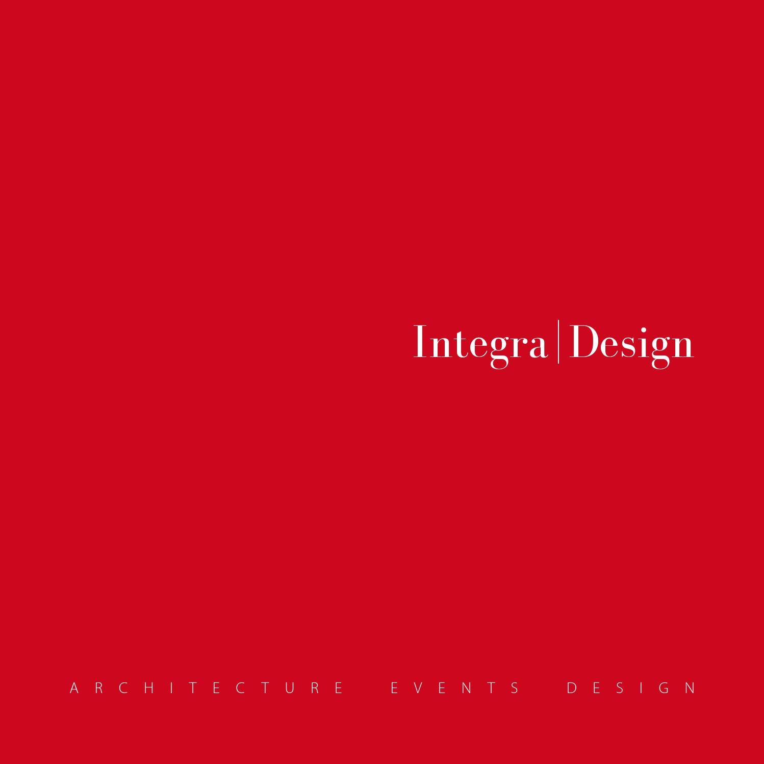 Integra Design_showcase by DANIELE CHIOCCHIO - Issuu