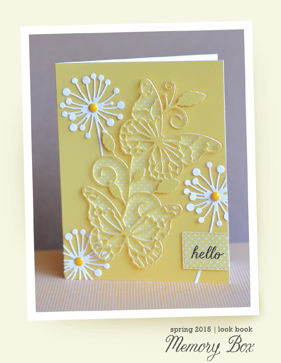 Memory Box Spring Look Book 2015 by MemoryBoxInc - Issuu