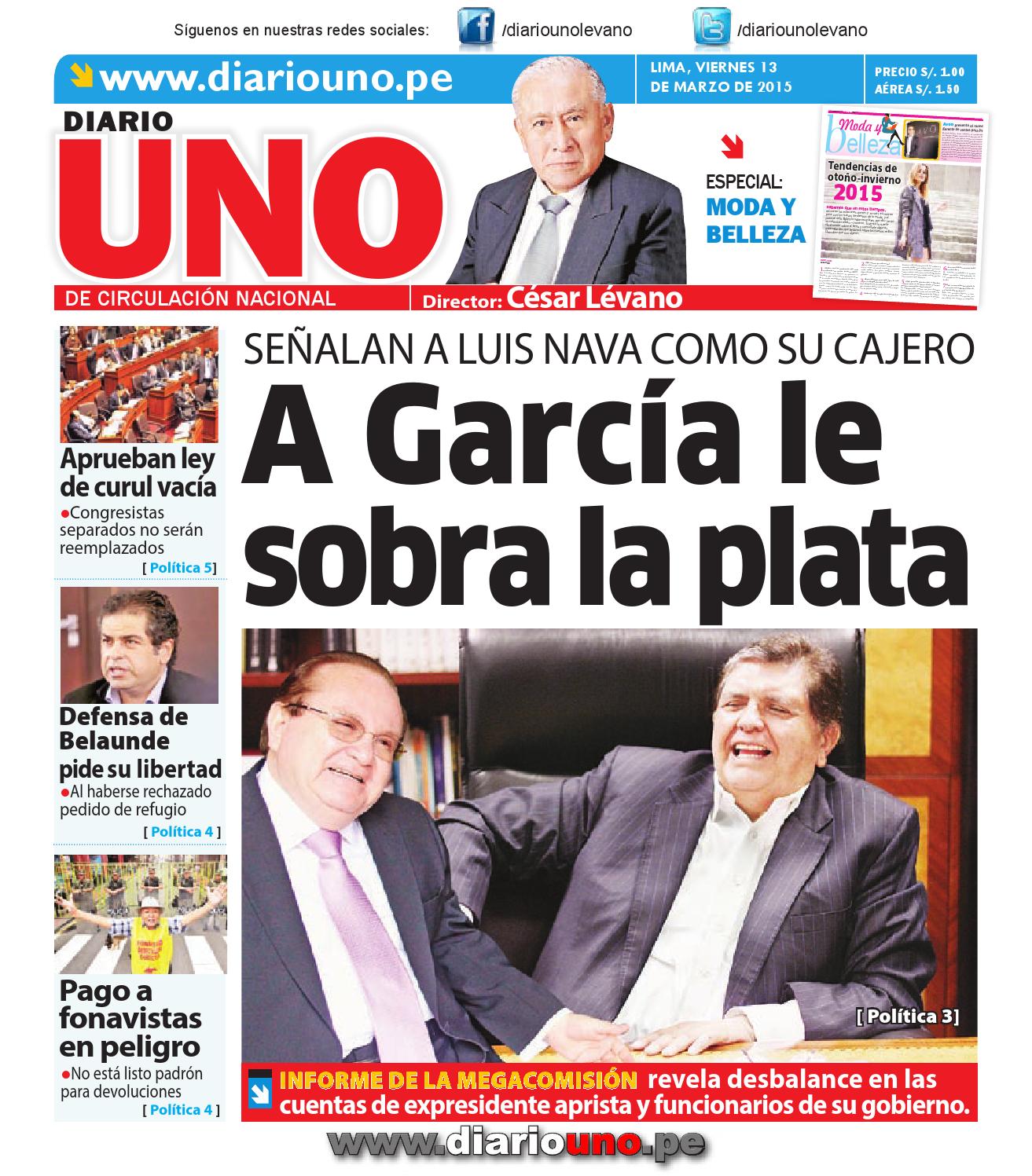Diario UNO - 13 Marzo 2015 by Diario UNO - Issuu