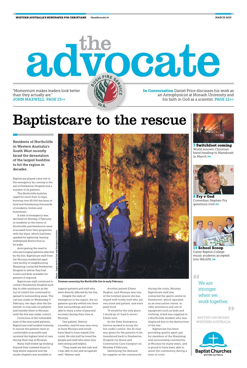 The Advocate March 2015 by imageseven - Issuu