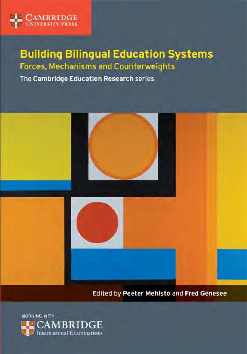 Preview Building Bilingual Education Systems: Forces, Mechanisms and ...