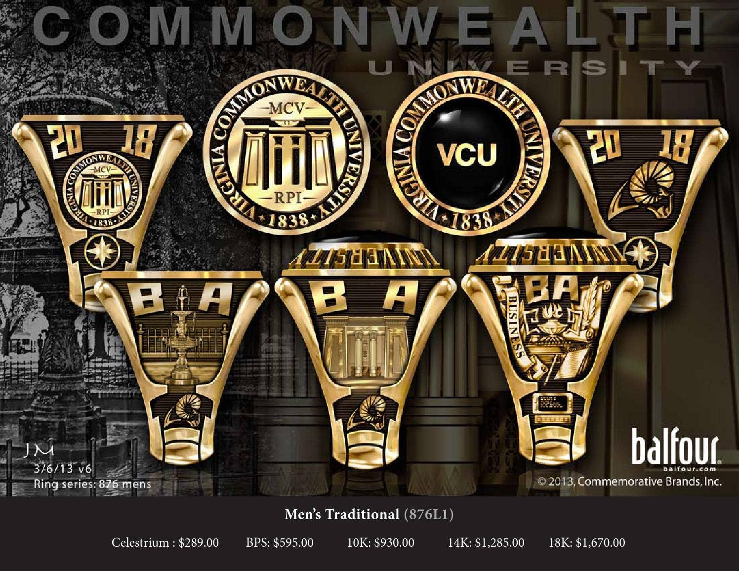 VCU Ring Collection by Balfour - Issuu