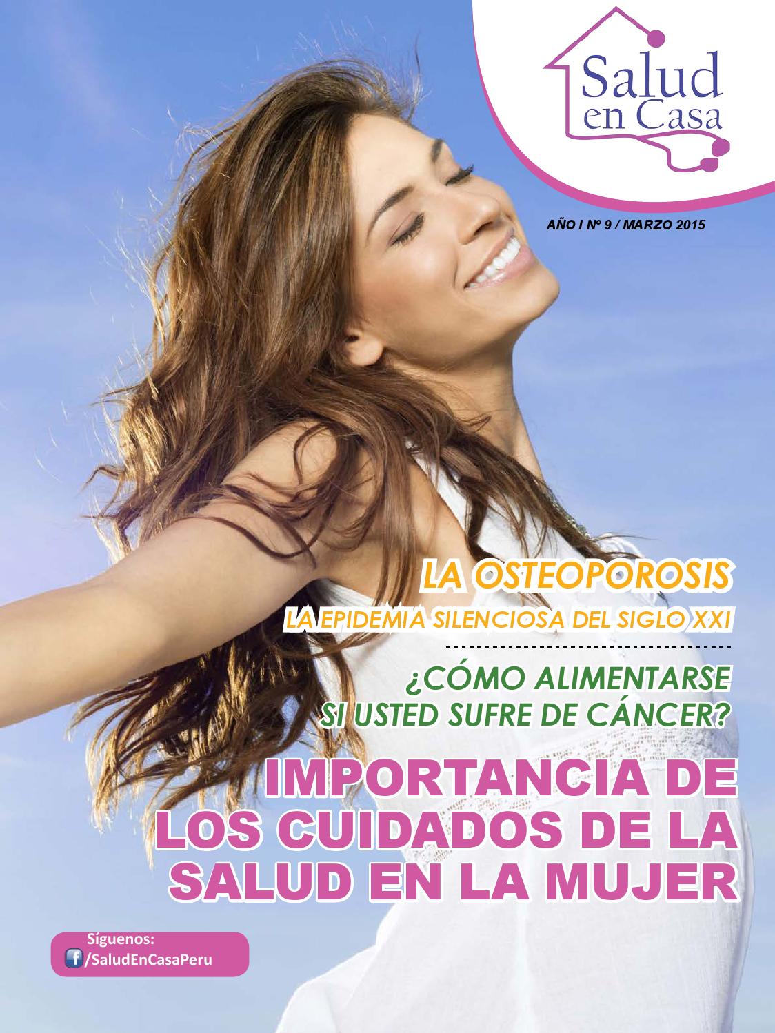 Revista Salud en Casa marzo by Carlos Sáenz Velásquez - Issuu