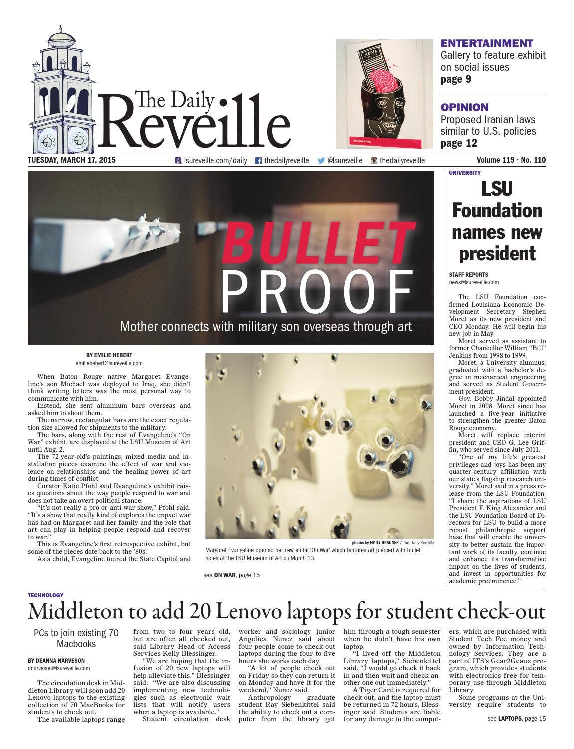The Daily Reveille - March 17, 2015 by Reveille - Issuu