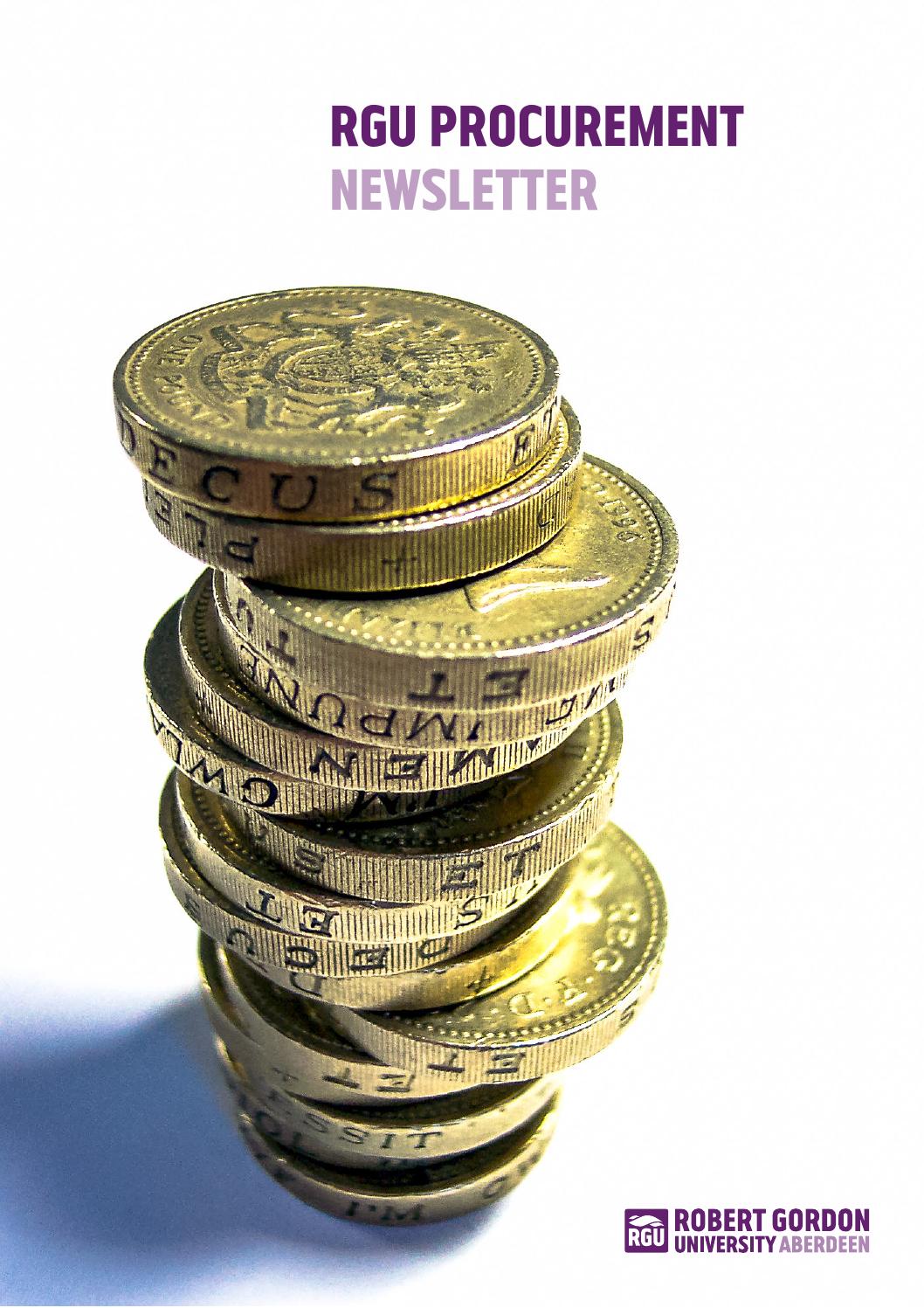 RGU Procurement Newsletter by The Robert Gordon University - Issuu