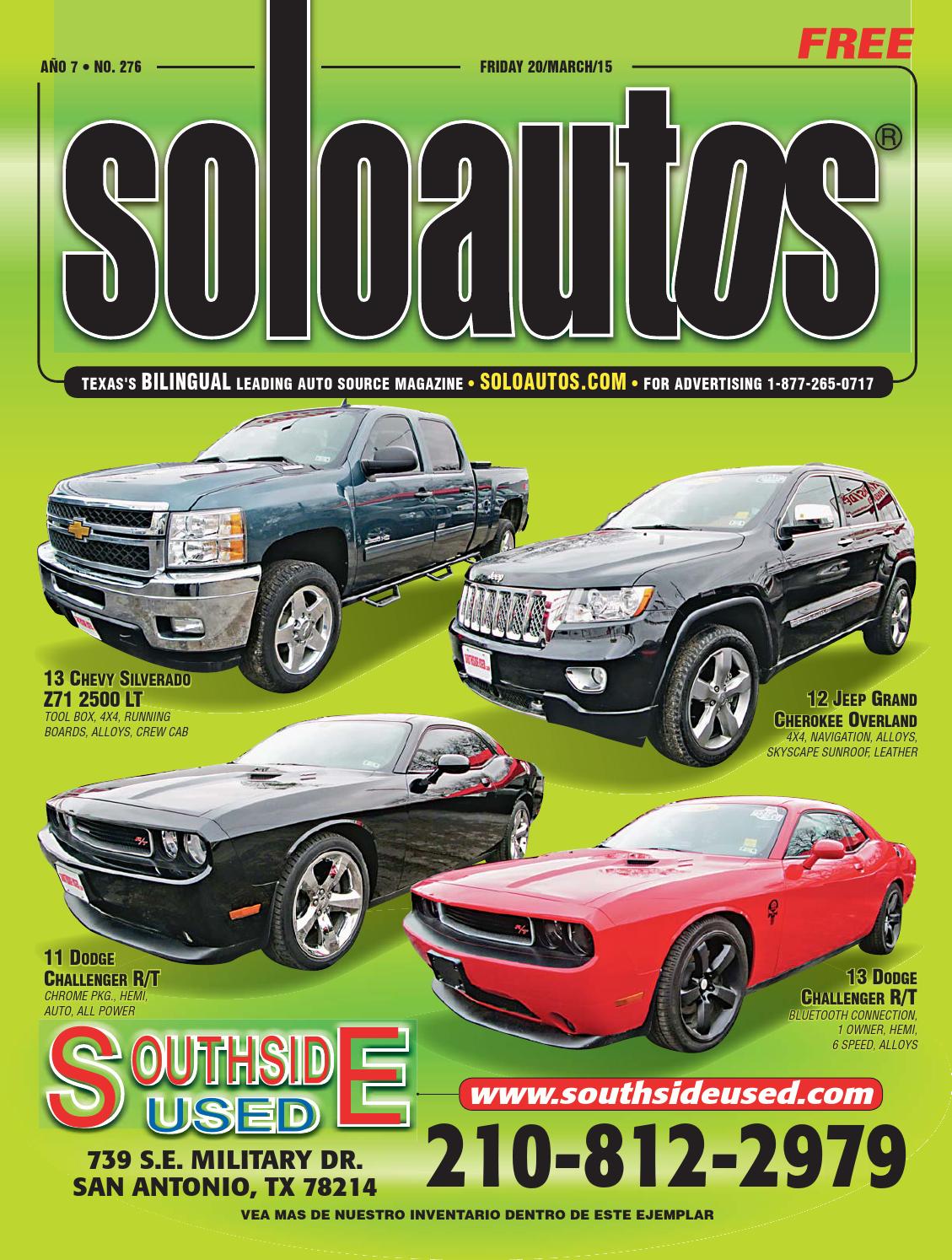 Solo Autos: San Antonio by Digital Publisher - Issuu