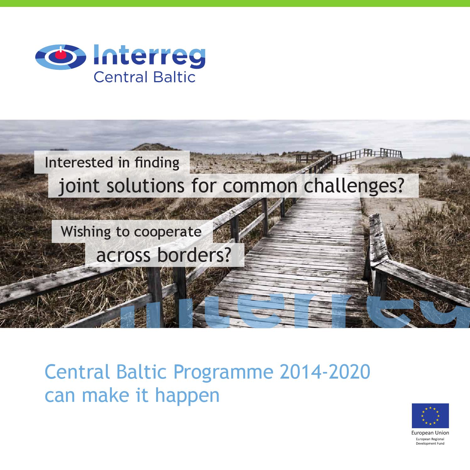 Central Baltic Programme 2014-2020 by Central Baltic - Issuu