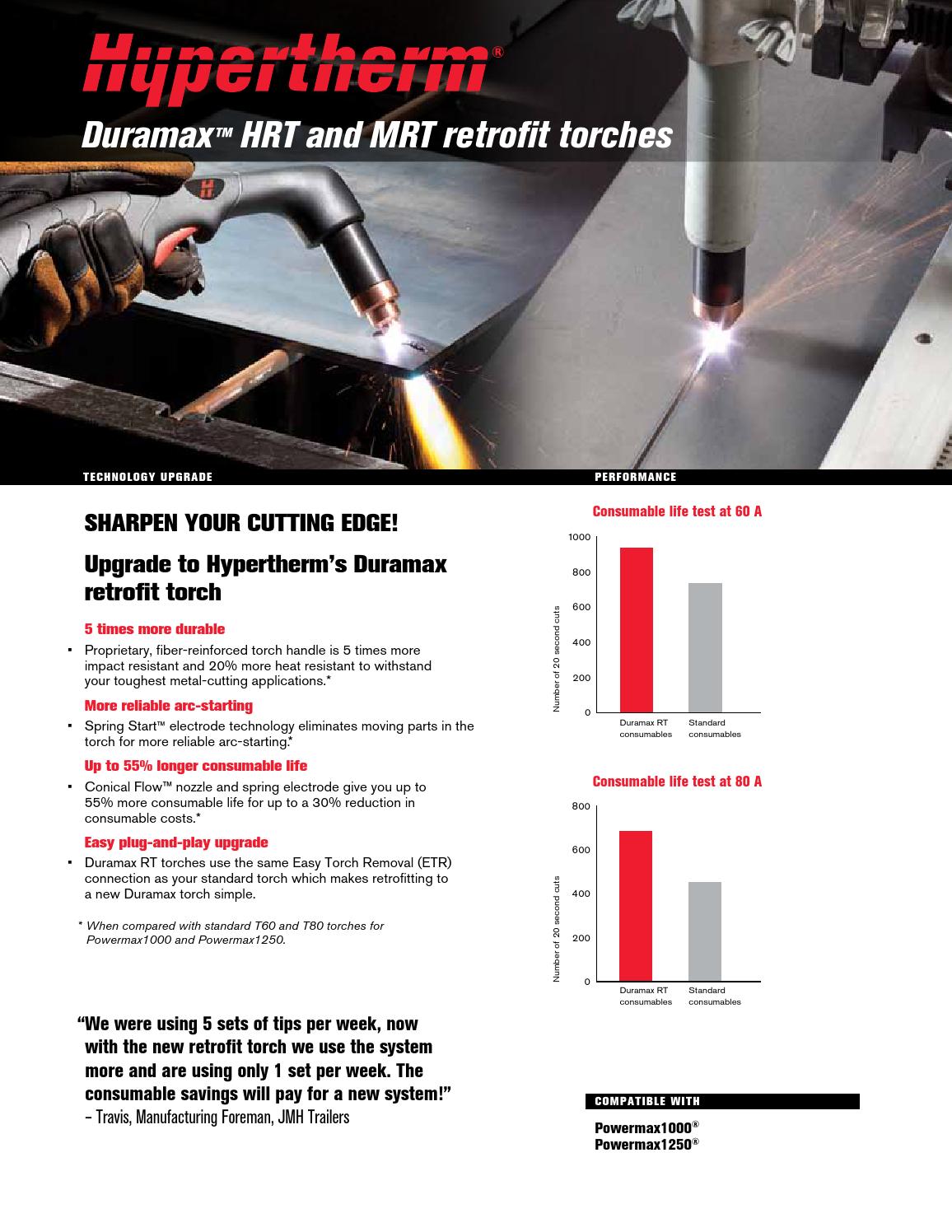 Hypertherm Duramax Retrofit Powermax 1000 1250 by Rapid Welding - Issuu