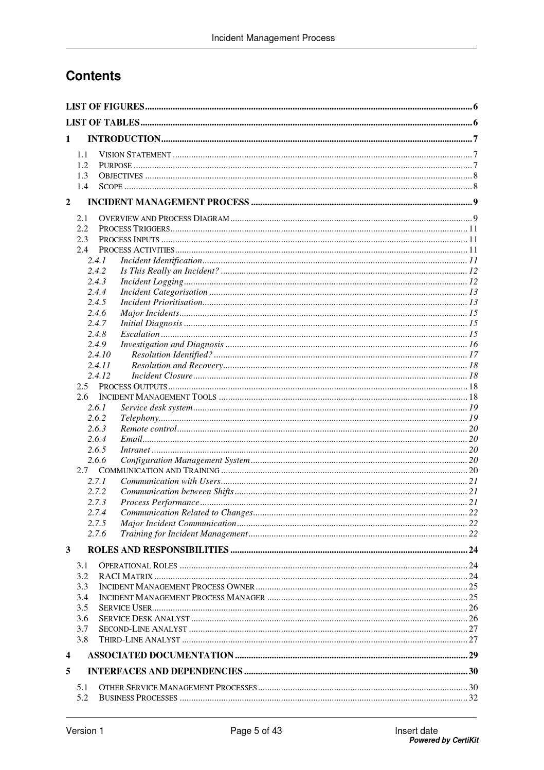 Itilso0302 incident management process by CertiKit Limited - Issuu