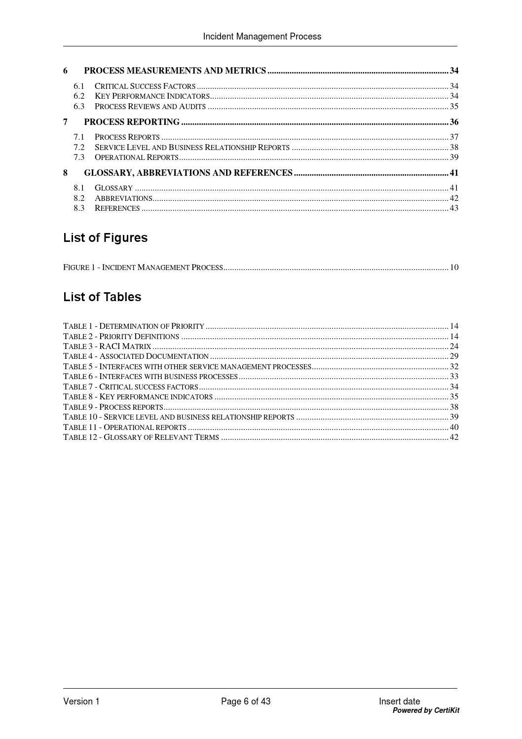 Itilso0302 incident management process by CertiKit Limited - Issuu