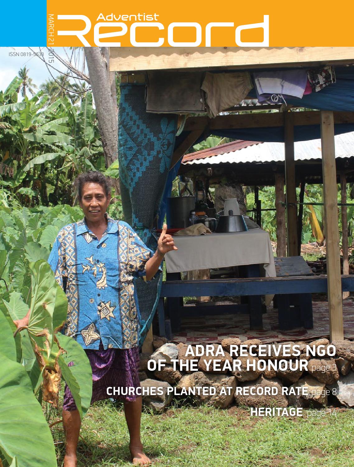 Adventist Record - March 21, 205 by Adventist Media - Issuu