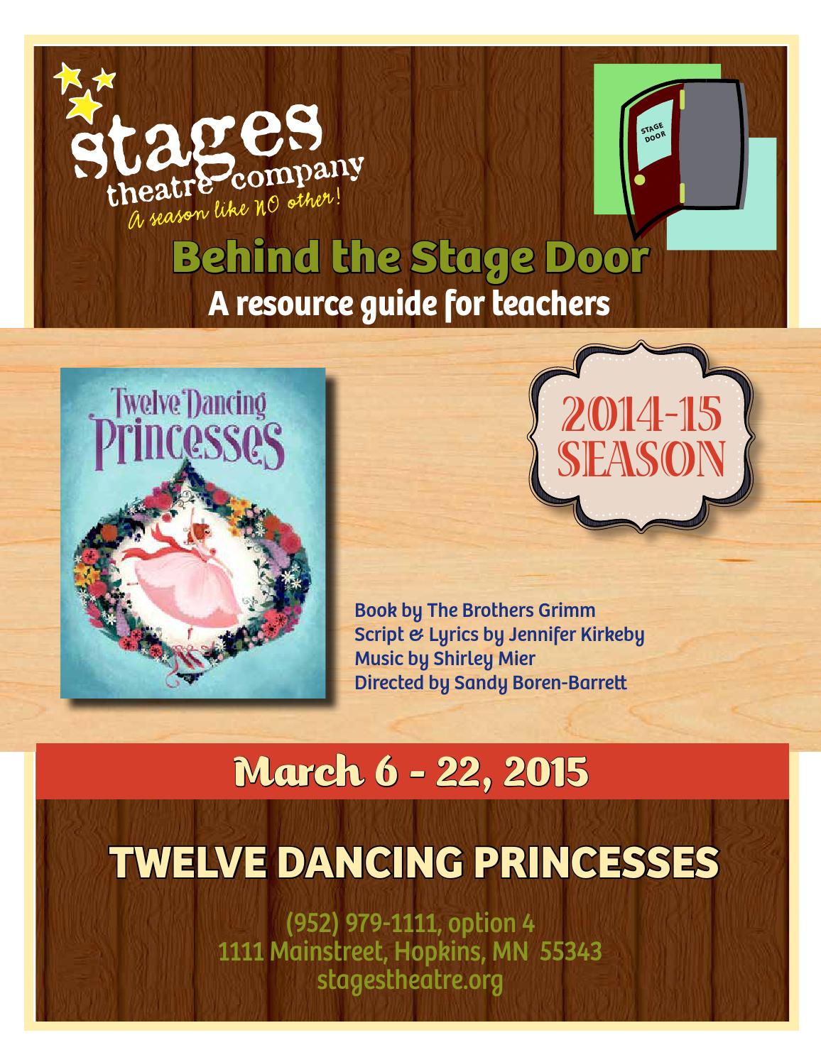 12 Dancing Princesses - Study Guide by Adventure Partners LLC - Issuu