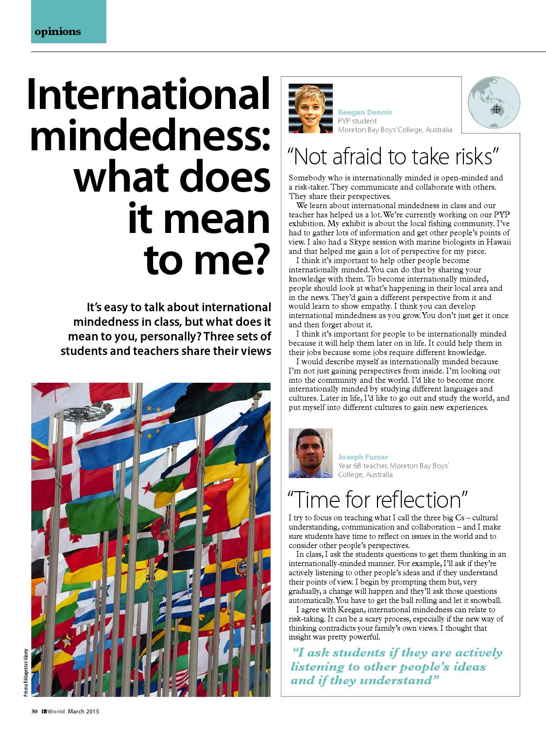 IB World March 2015 by International Baccalaureate - Issuu