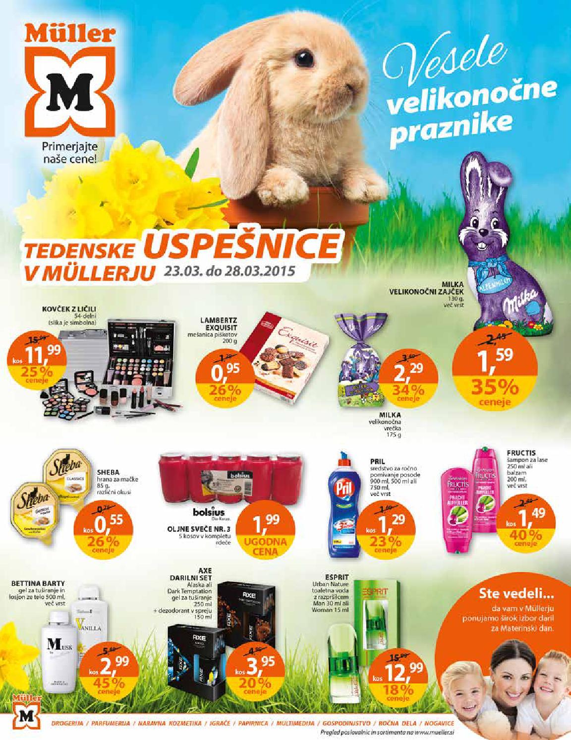 Muller drogerija by Vsikatalogi.si - Issuu