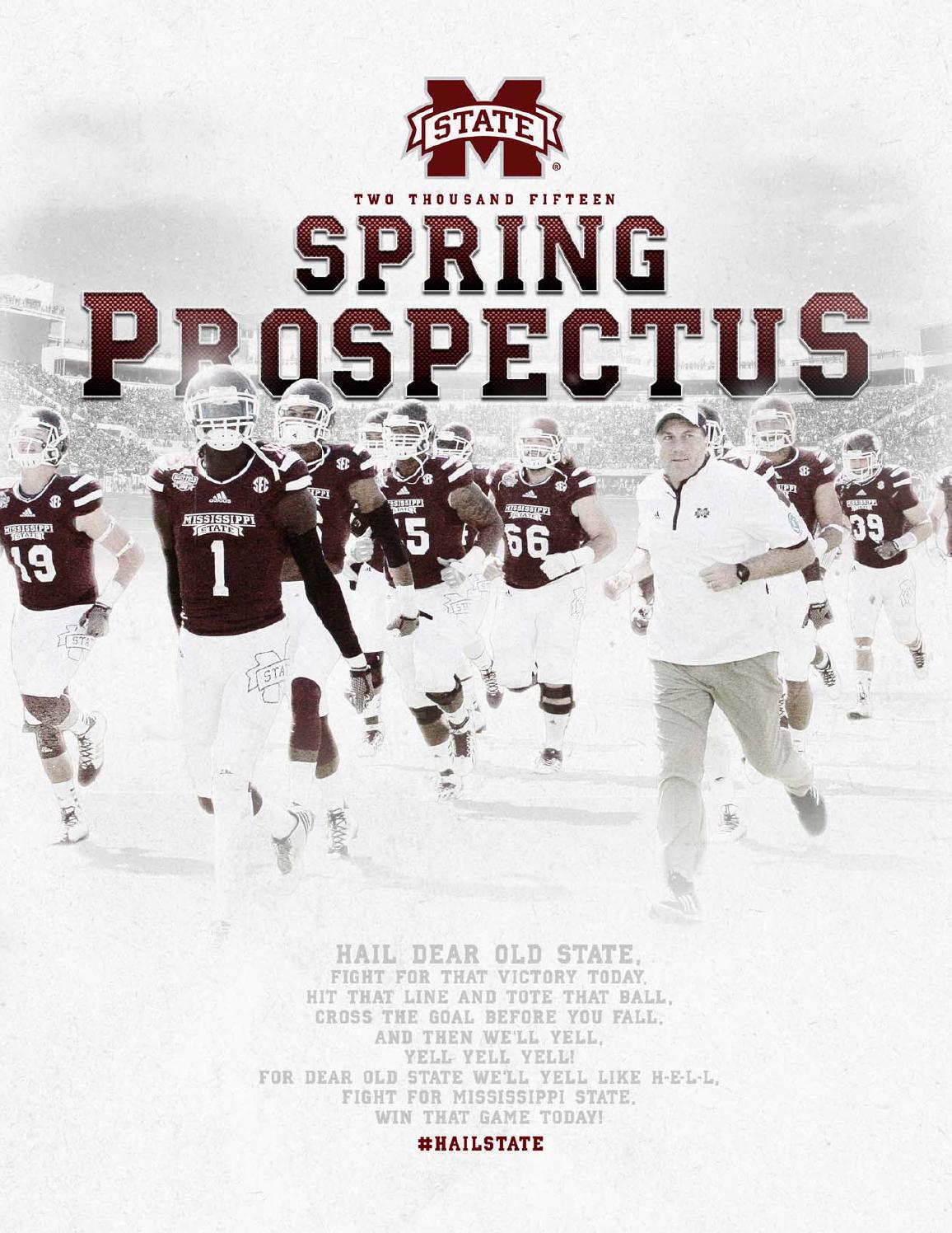 2015 MIssissippi State Football Spring Prospectus by Mississippi State ...